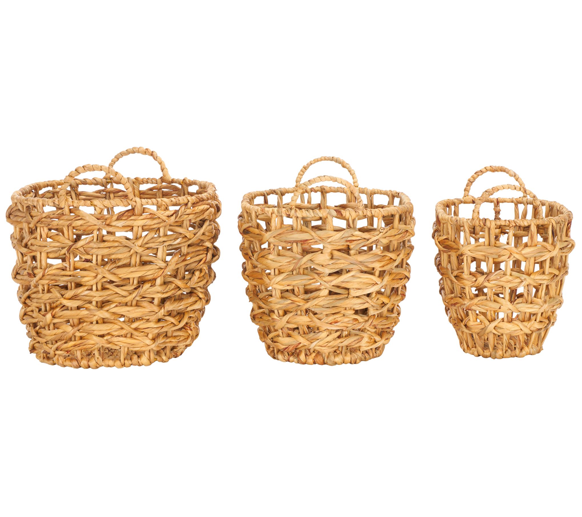Safavieh Langdon Set of 3 Baskets - QVC.com