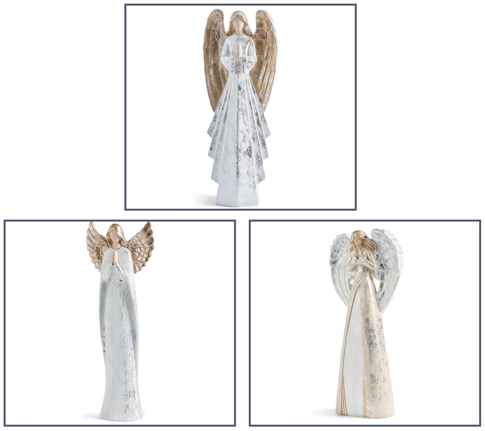 Grandin Road 24" Shimmer Angel Collection - QVC.com