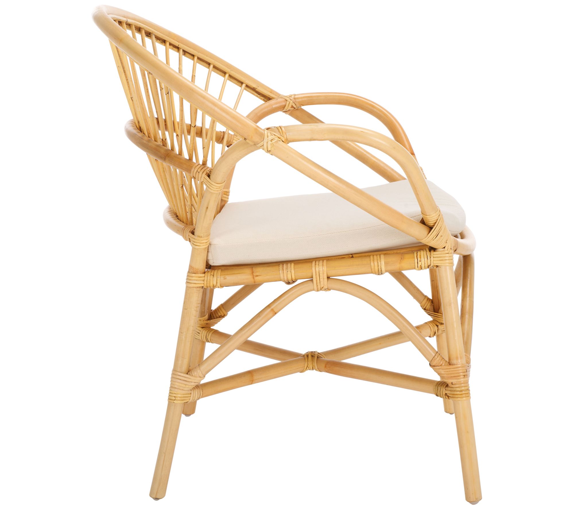 Safavieh Cosette Accent Chair W/ Cushion - QVC.com