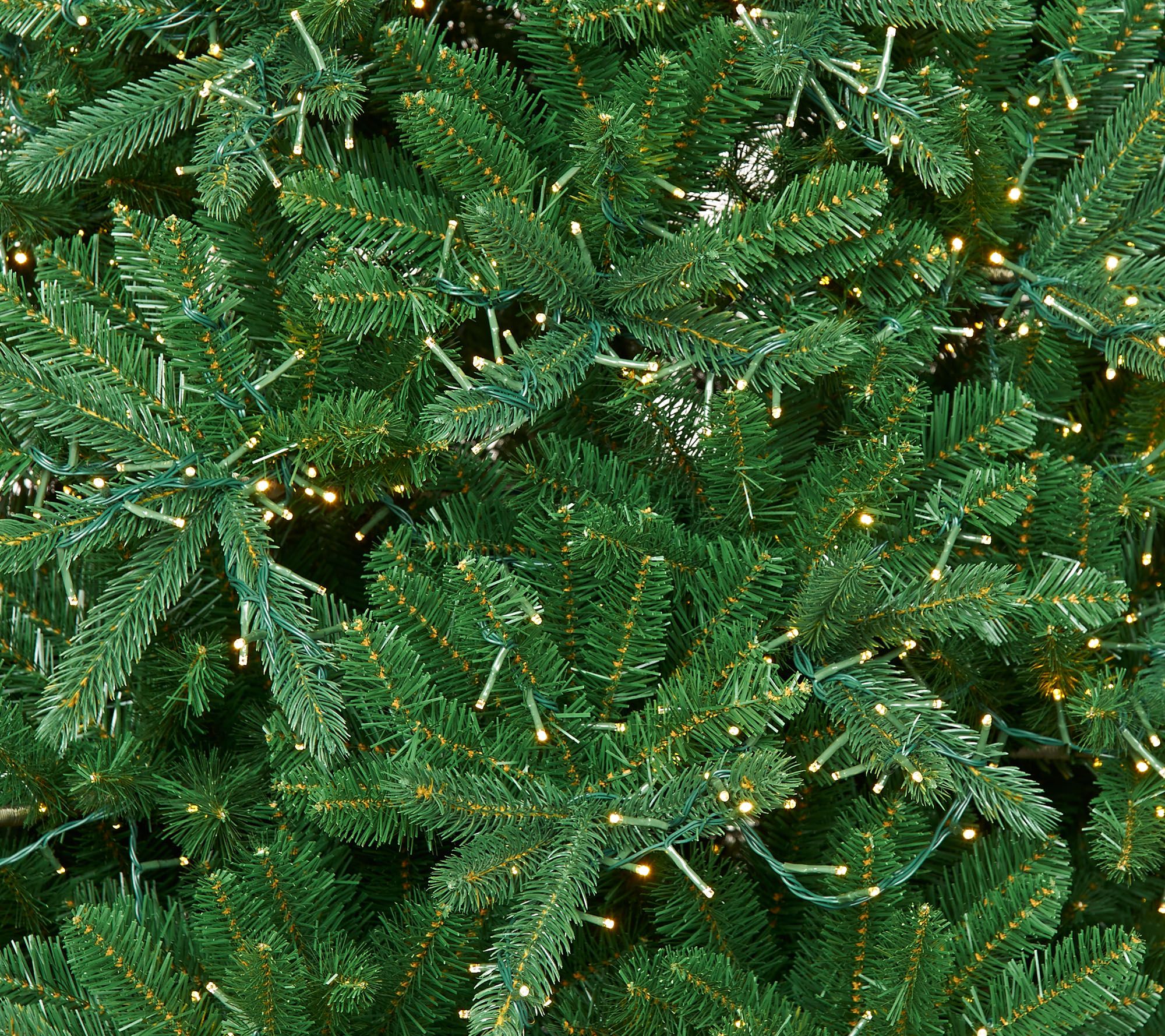 "As Is" Santa's Best 9' Starry Light Microlight Christmas Tree - QVC.com