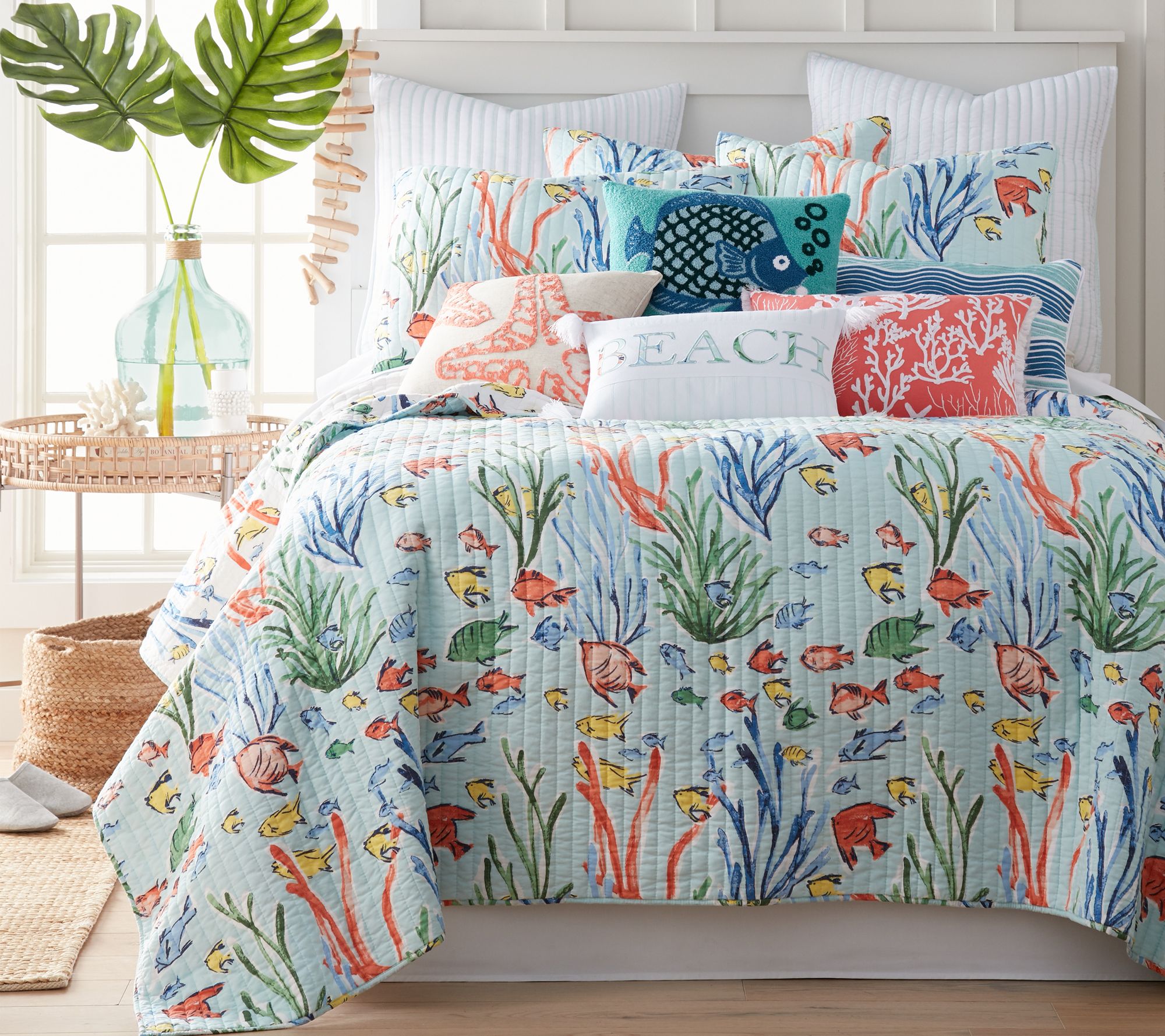 Levtex Home Sancti Petri 3-Piece Full/Queen Quit Set - QVC.com