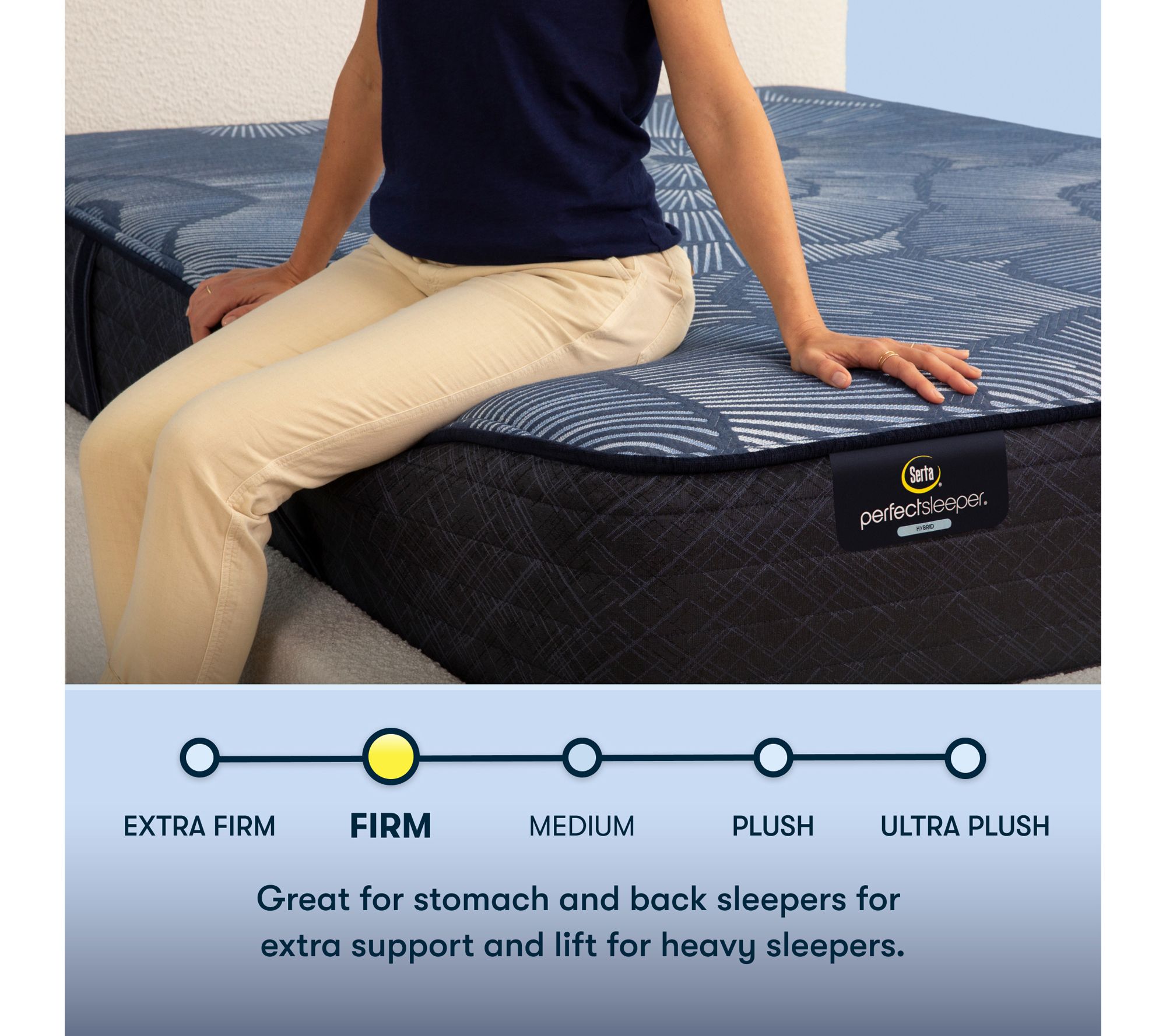 Serta Perfect Sleeper Euphoric Nights 14" HybdF irm Mattress-Q - QVC.com