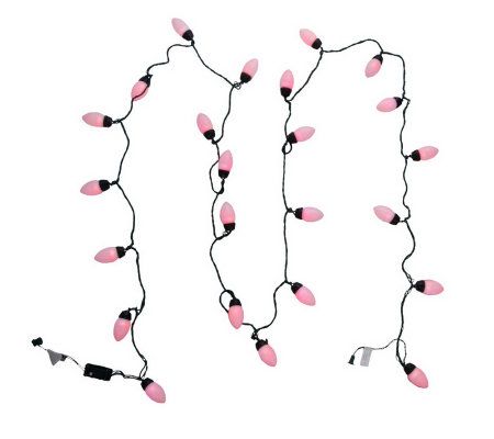 Color Changing LED Light Strand with 24 Bulbs w/ 24 Bulbs - QVC.com