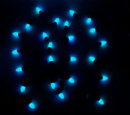 Color Changing LED Light Strand with 24 Bulbs w/ 24 Bulbs - QVC.com