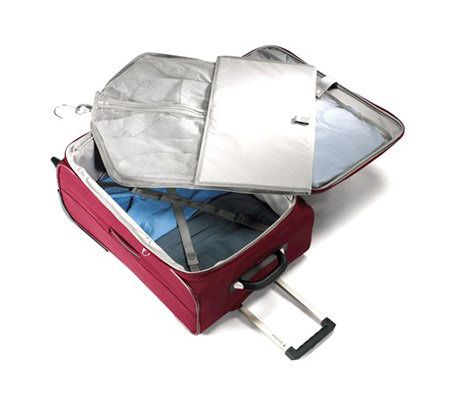Samsonite Silhouette Softside Expandable 26" Upright Suiter - QVC.com