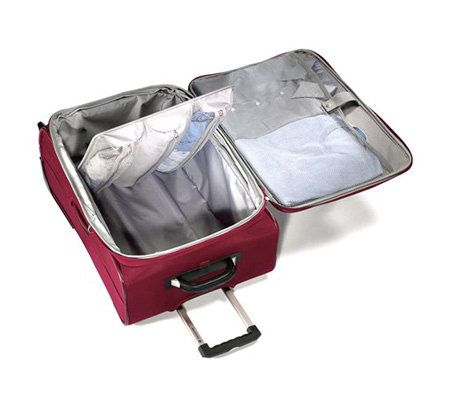 Samsonite Silhouette Softside Expandable 26" Upright Suiter - QVC.com