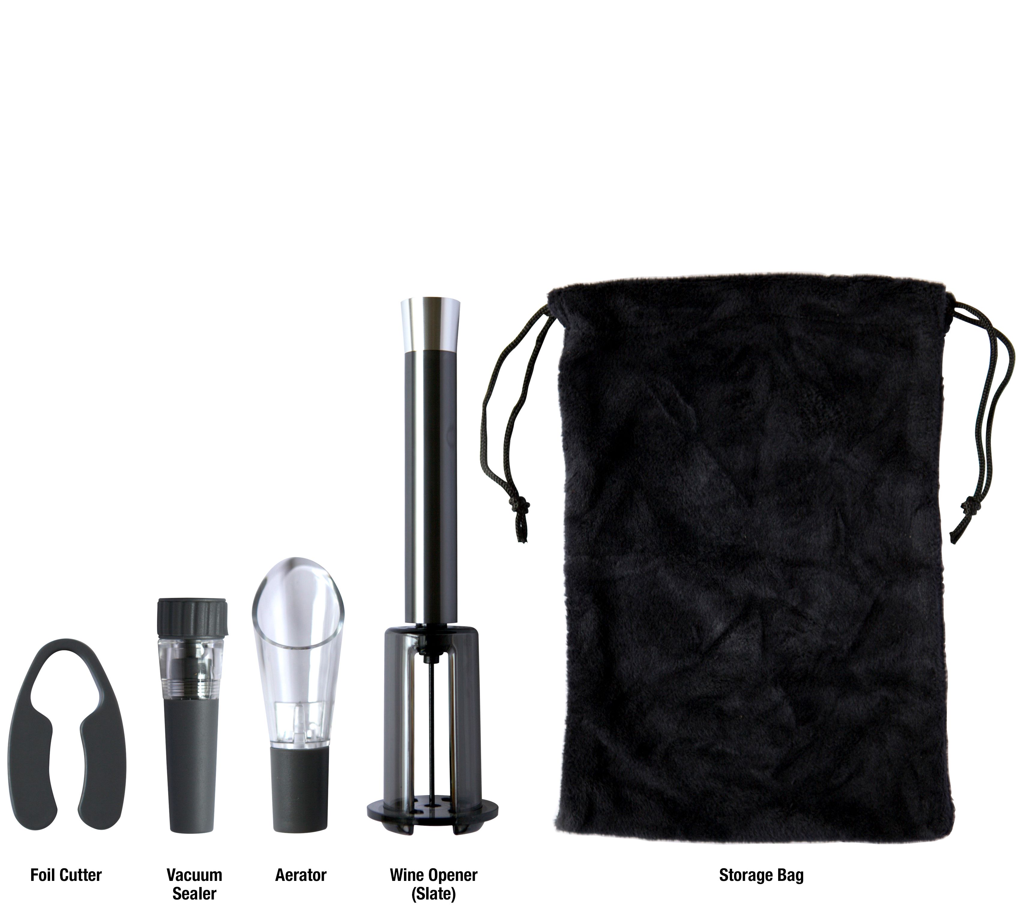 "As Is" Vino Pop Complete Wine Opener Set by Lori Greiner - QVC.com