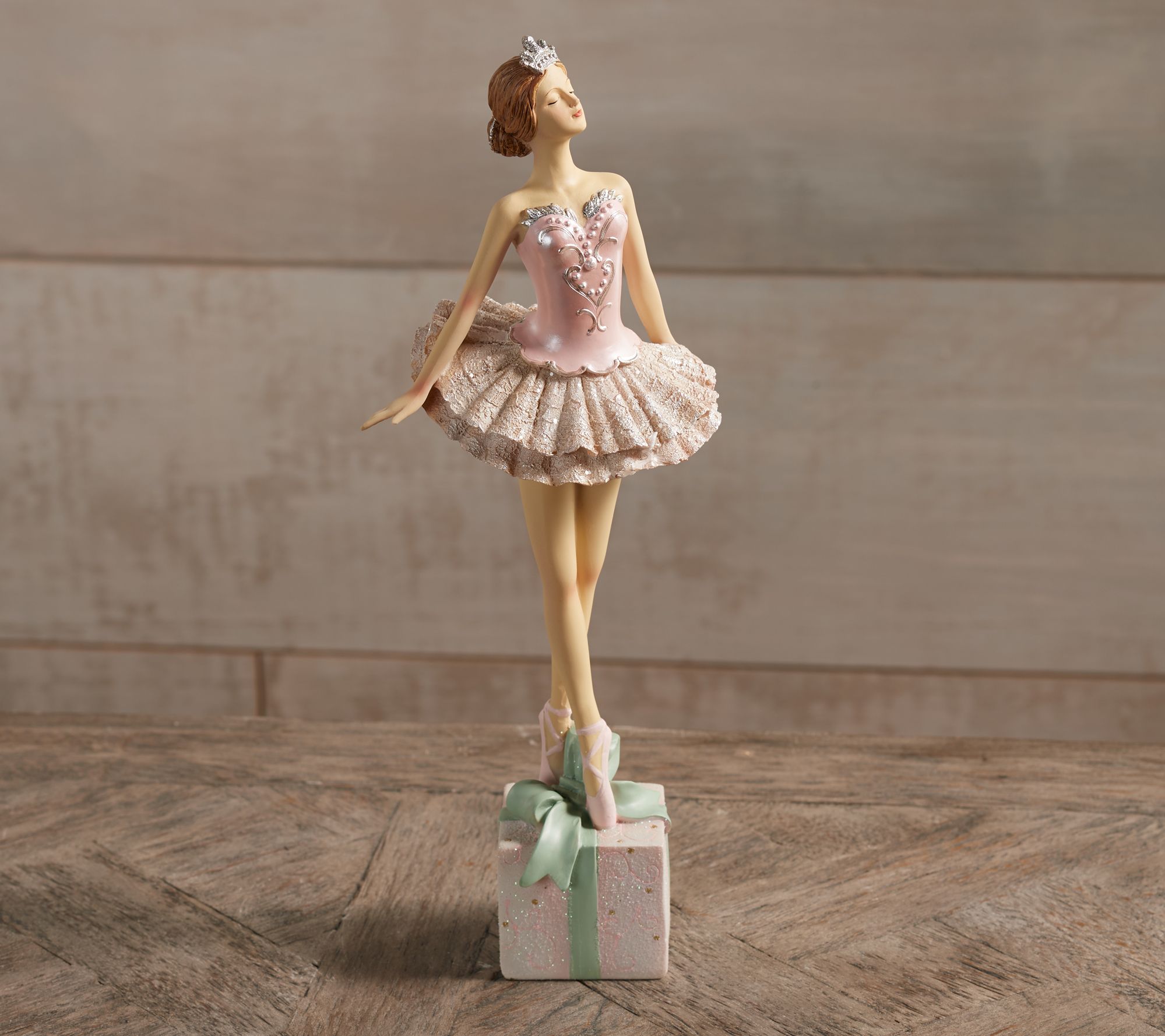 12" Dancing Nutcracker Ballerina Figurine by Valerie - QVC.com