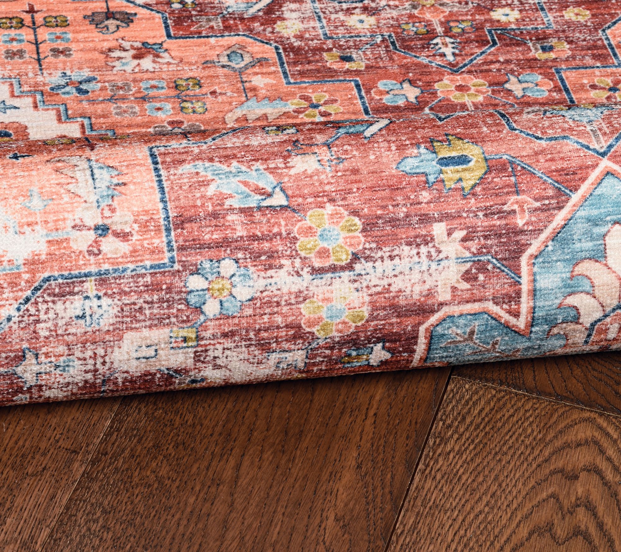 Linon Home Amias 2'x3' Washable Non-Slip Decorative Rug - QVC.com