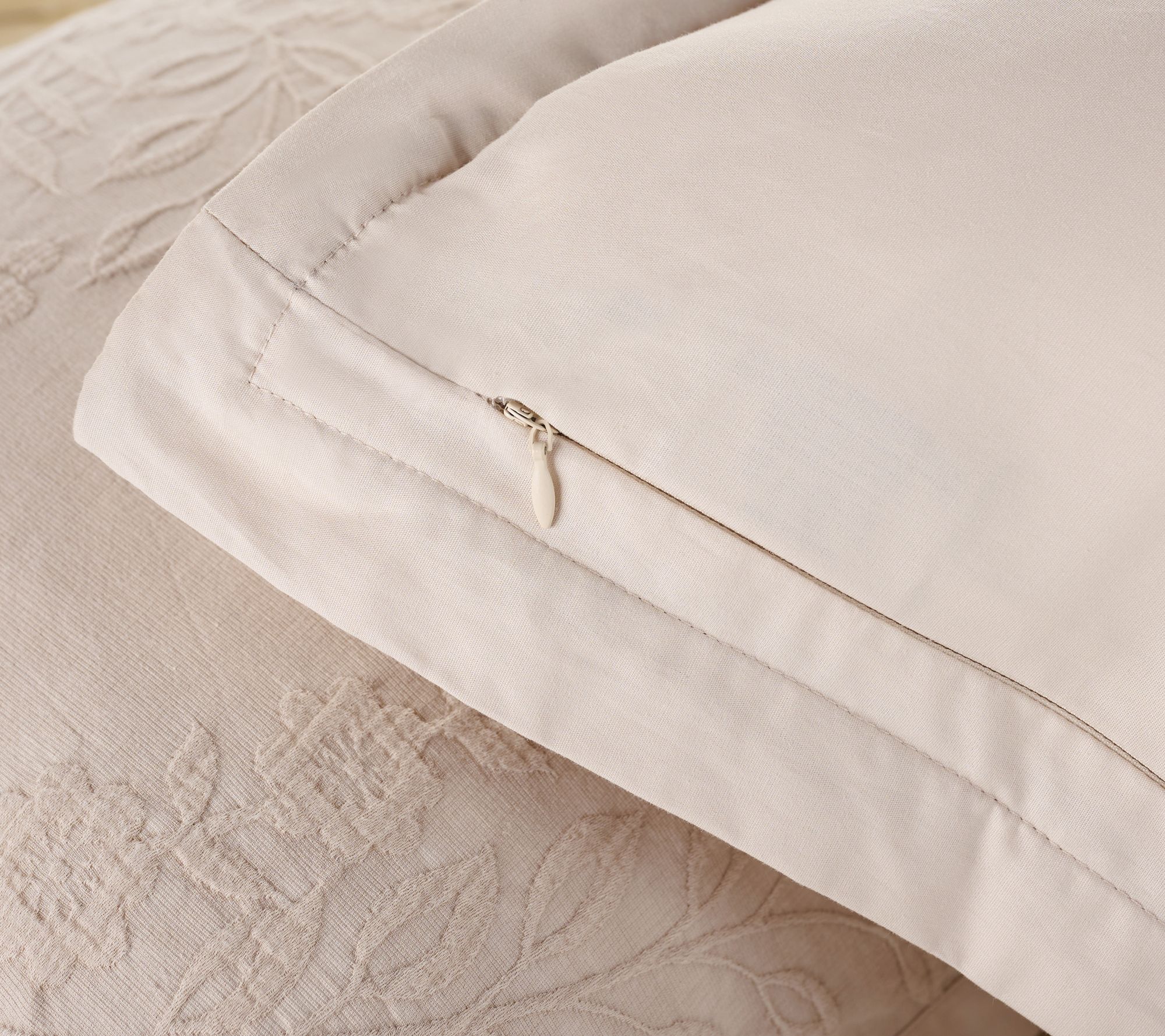 Northern Nights Matelasse Stonewash Comforter & Sham Set- Full - QVC.com