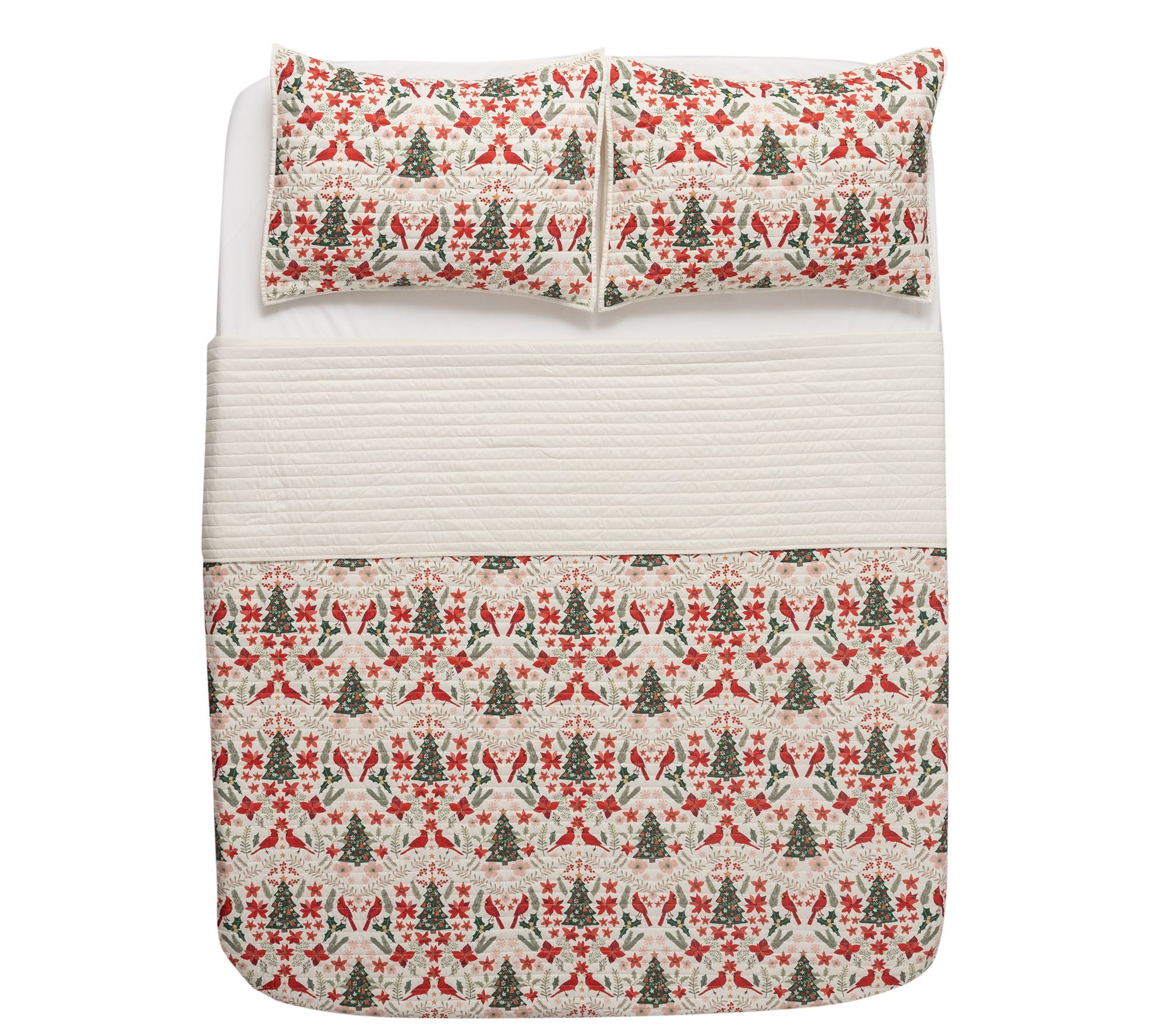 Berkshire Artist Series Coverlet & Sham Set- Twin - QVC.com