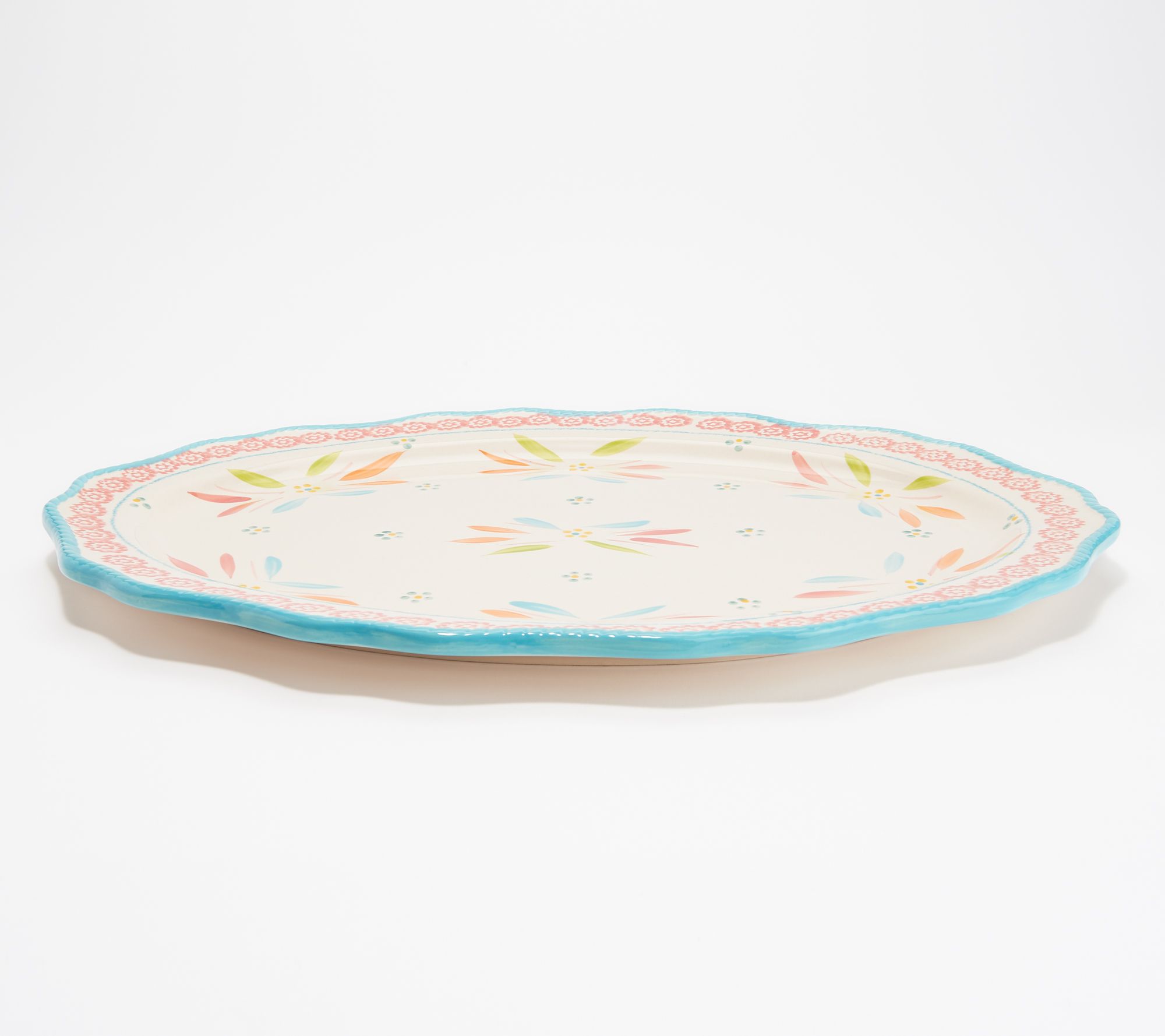 Temp-tations Old World 20" Oval Platter - QVC.com