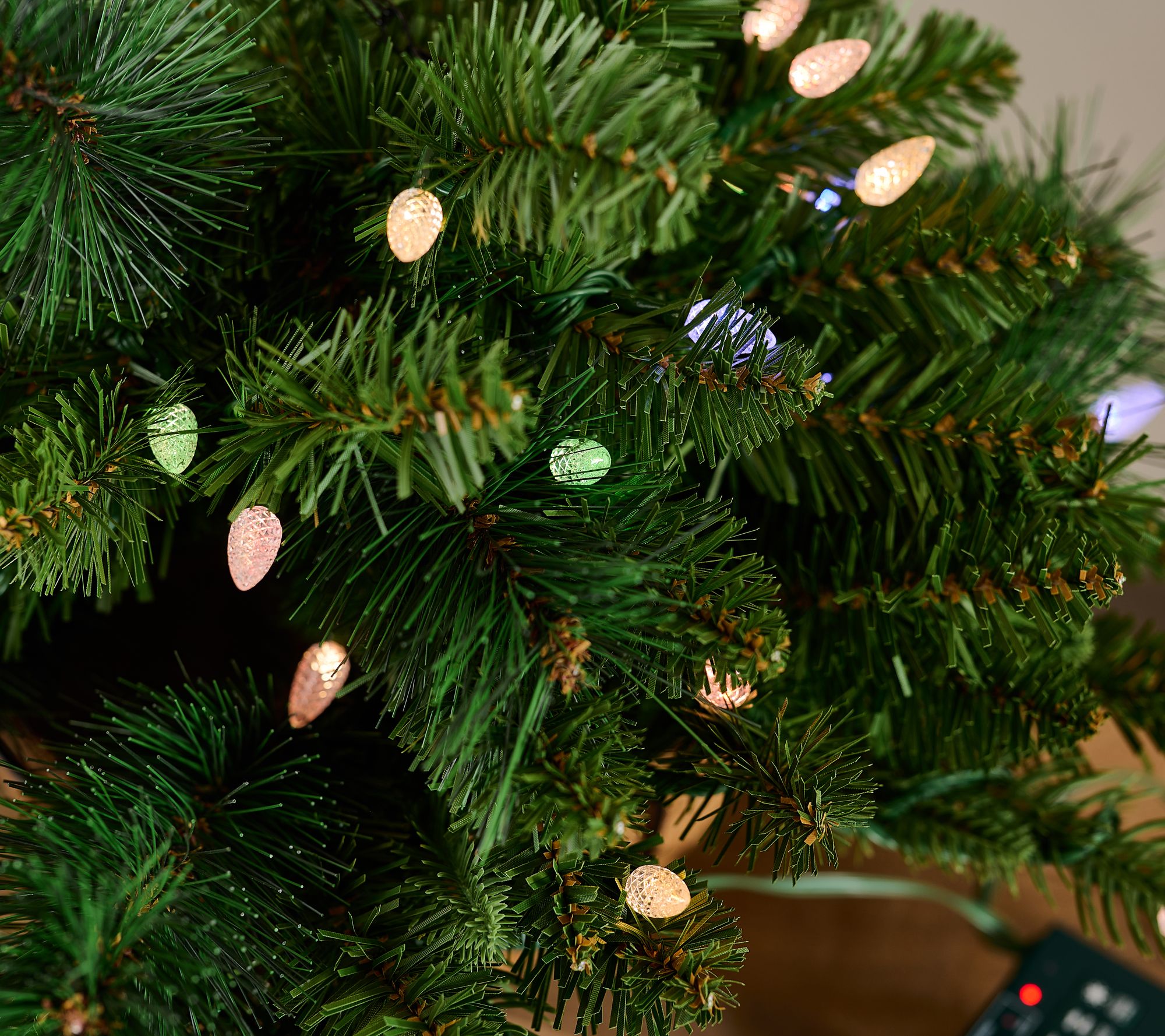 Bethlehem Lights 18" Overlit Basket with 3-in-1 LEDs - QVC.com