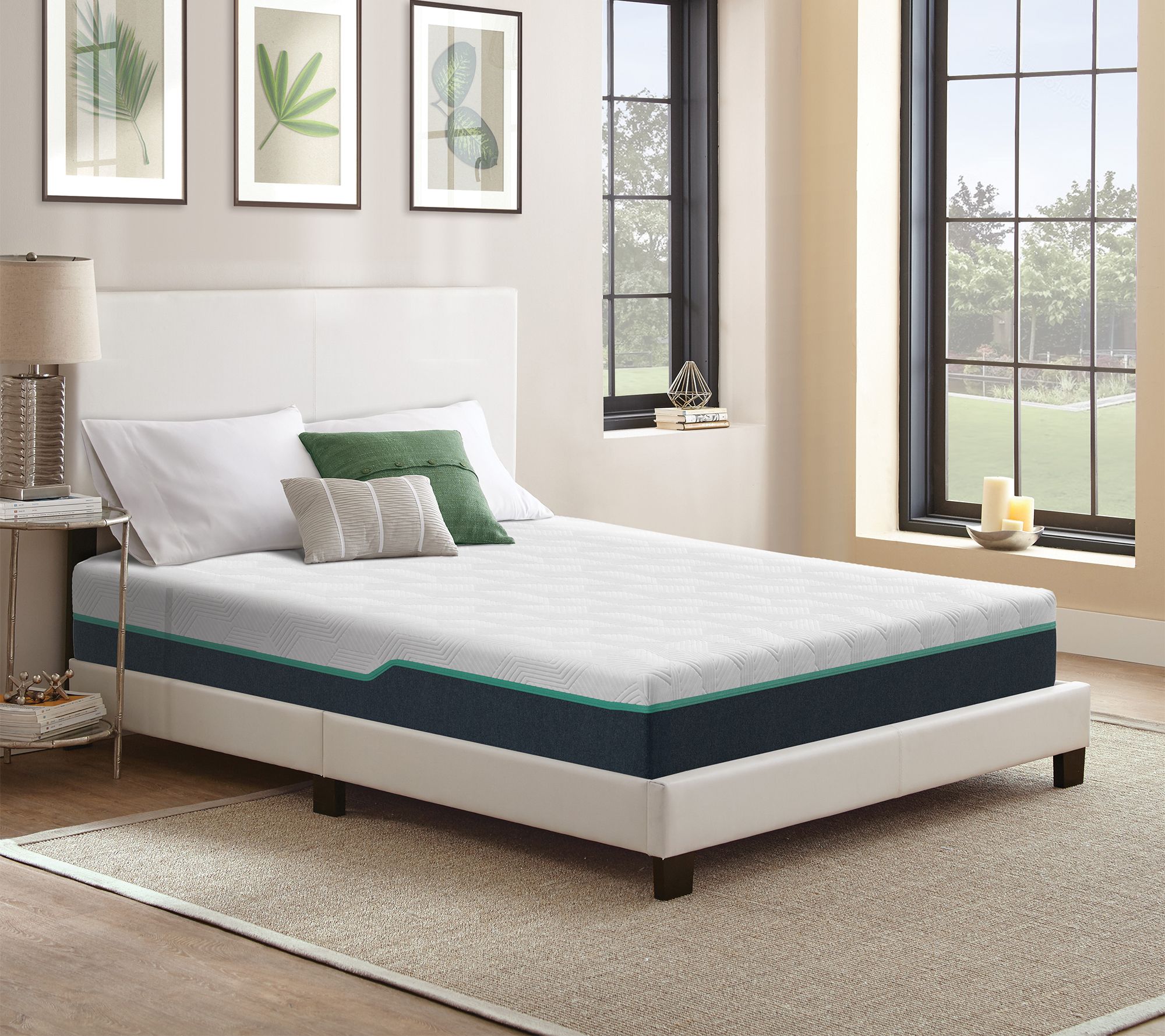 Boyd Sleep Palm 10" Gel Memory Foam Mattress, King - QVC.com