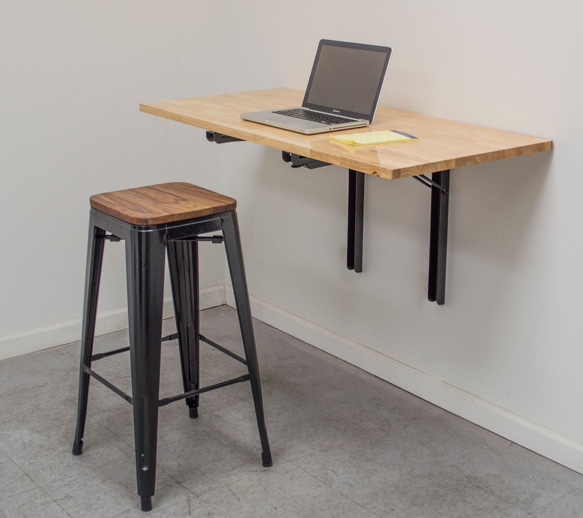 12 Best Wall Mounted Desks 2024 Floating Desks to Save Space Apartment Therapy
