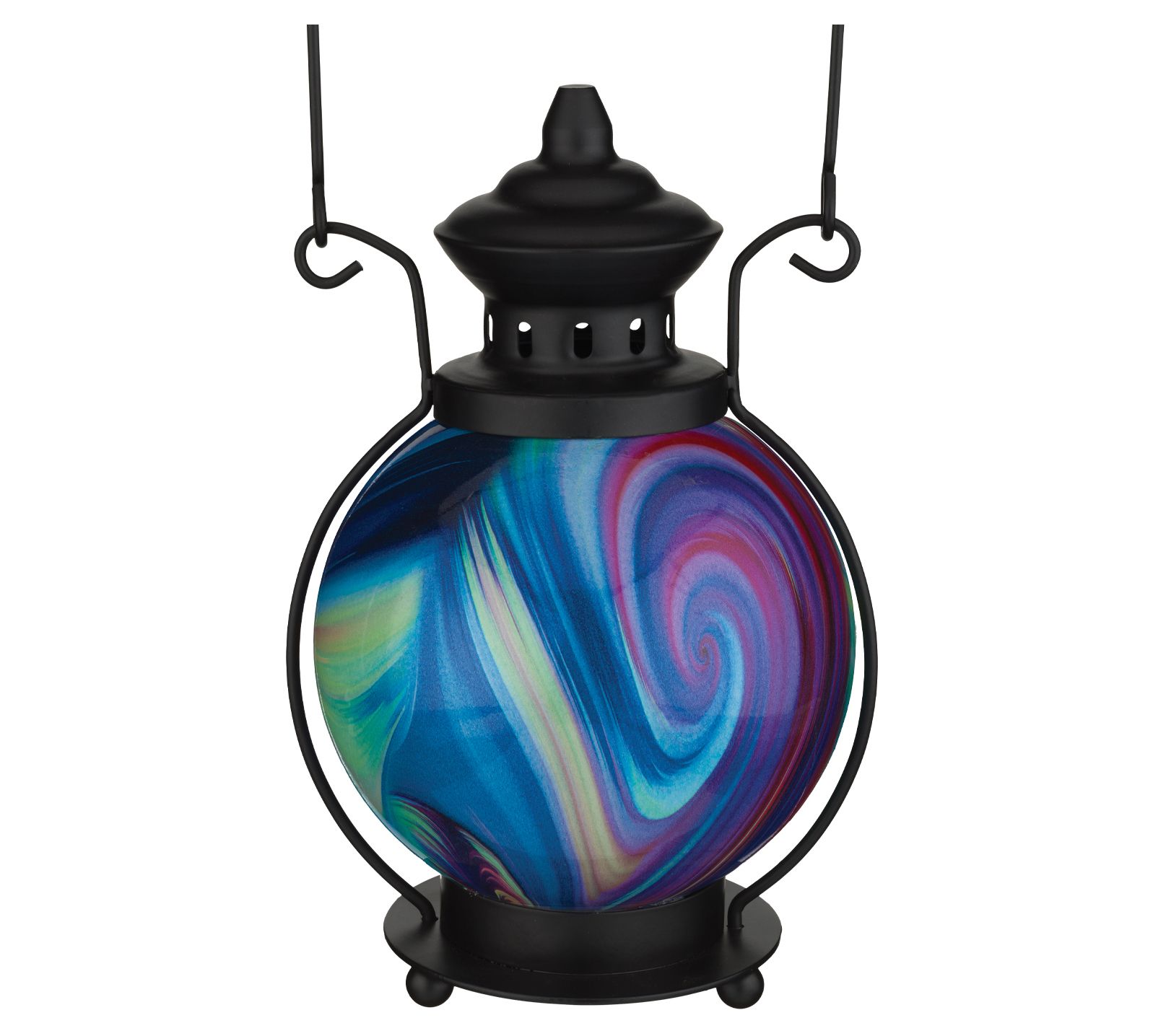 Regal Art & Gift Swirl LED Lantern - Purple - QVC.com
