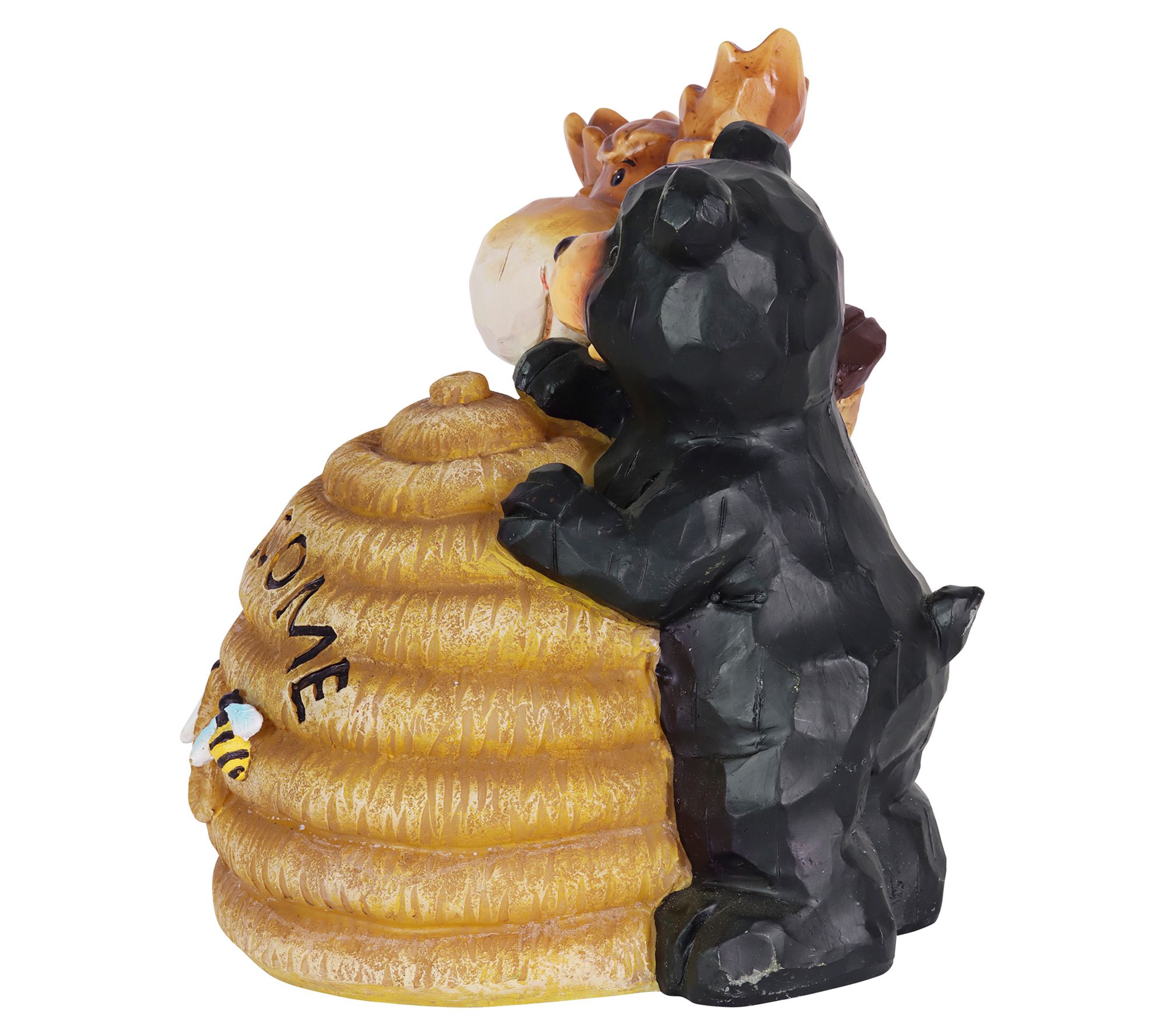 Exhart Solar Welcome Hive Statue - QVC.com