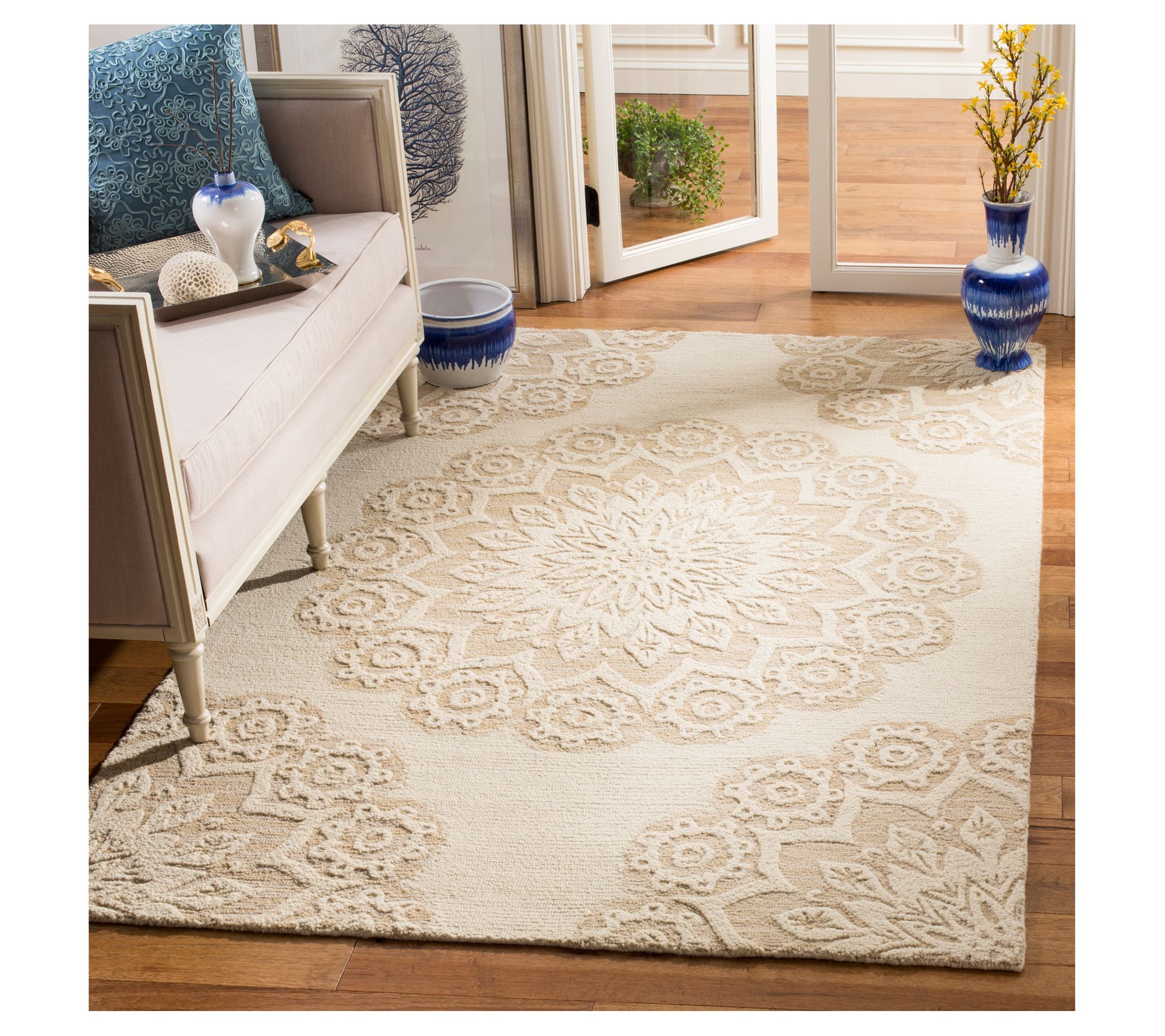 Safavieh Blossom 108 Series 5' X 8' Rug - QVC.com