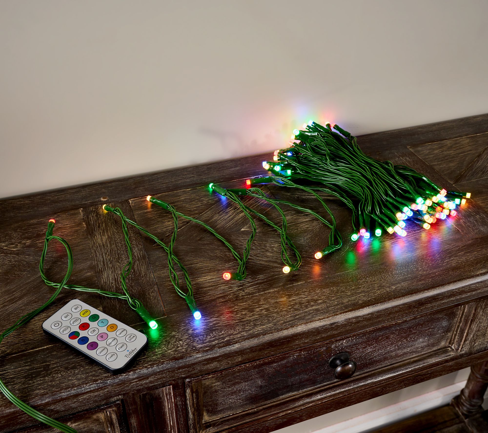 "As Is" Bethlehem Lights 50' Color Prism Light Strand - QVC.com