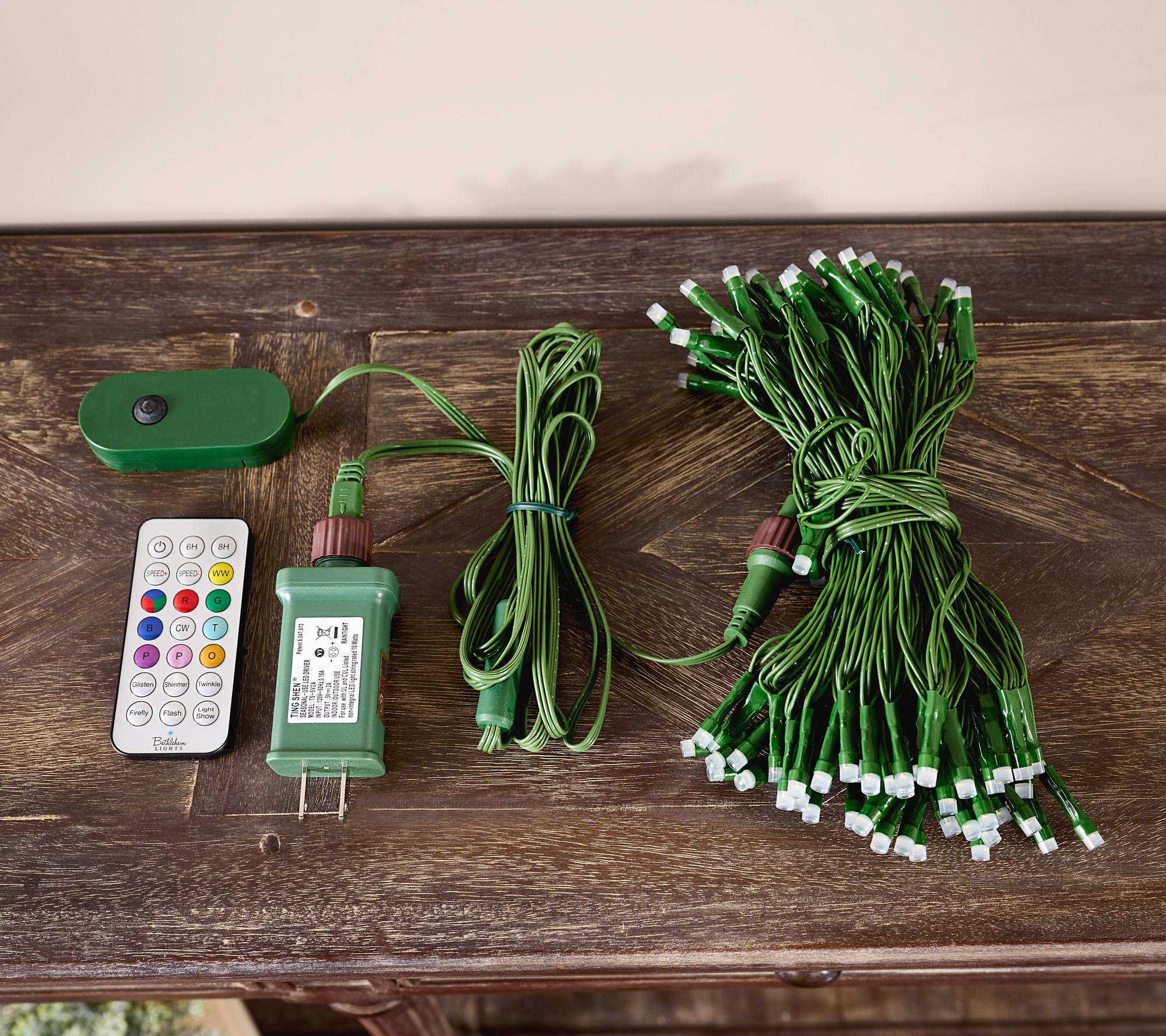 "As Is" Bethlehem Lights 50' Color Prism Light Strand - QVC.com