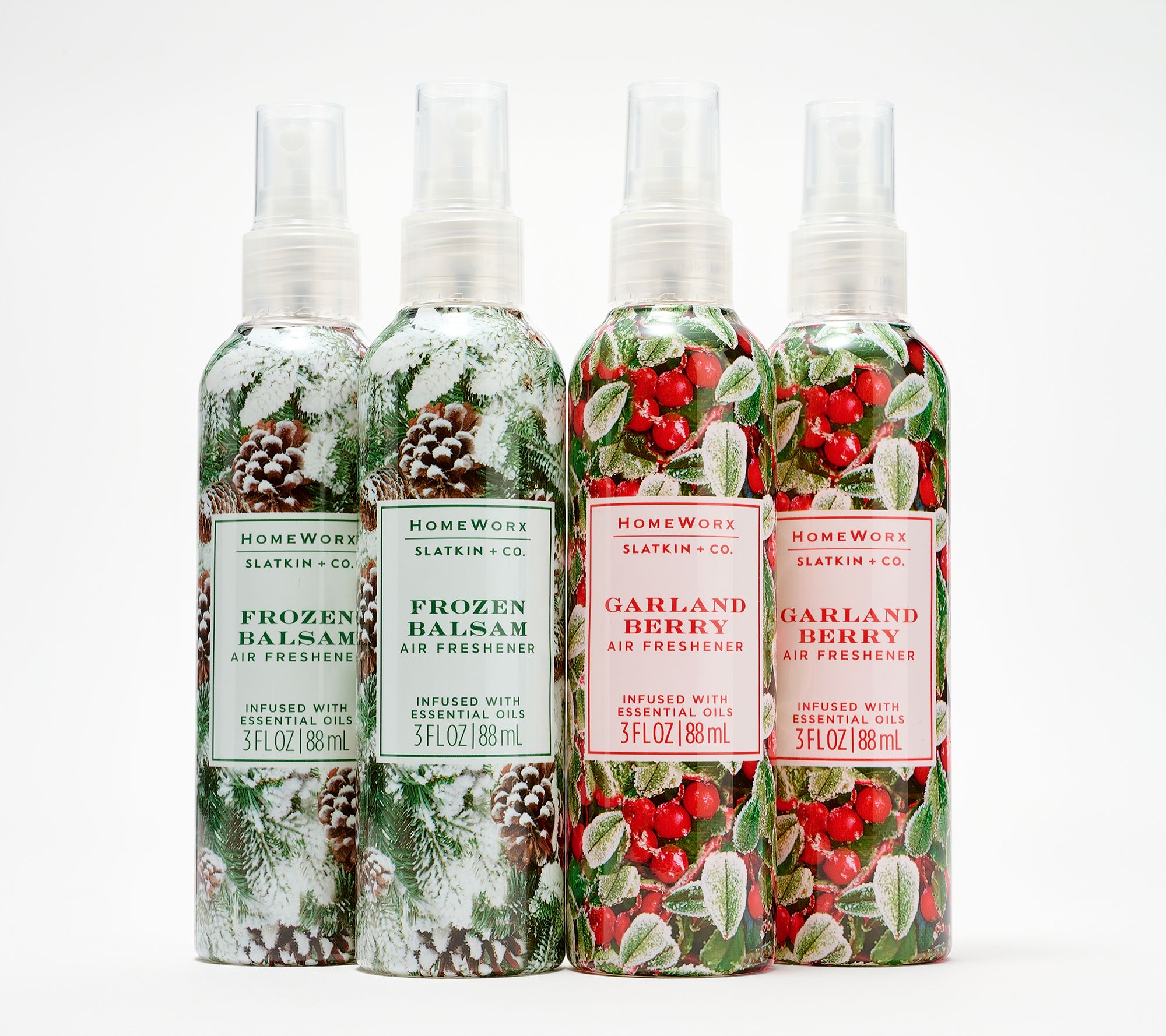 "As Is" HomeWorx by Slatkin + Co. S/4 Travel Size Air Freshener - QVC.com