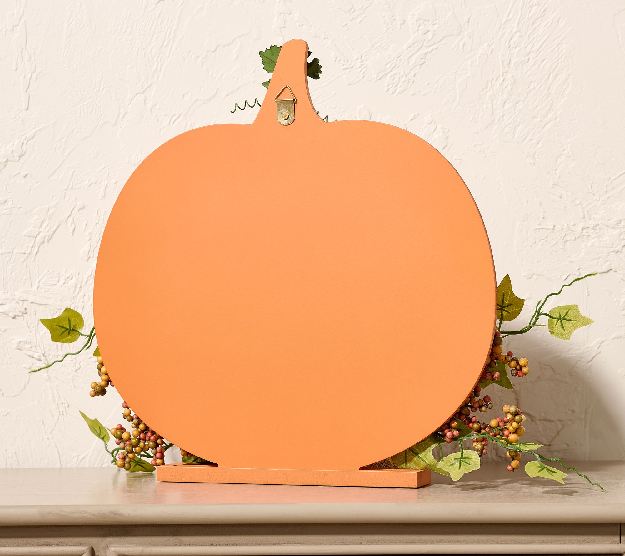 Harvest Welcome Sign with Sunflowers and Ivy by Valerie - QVC.com