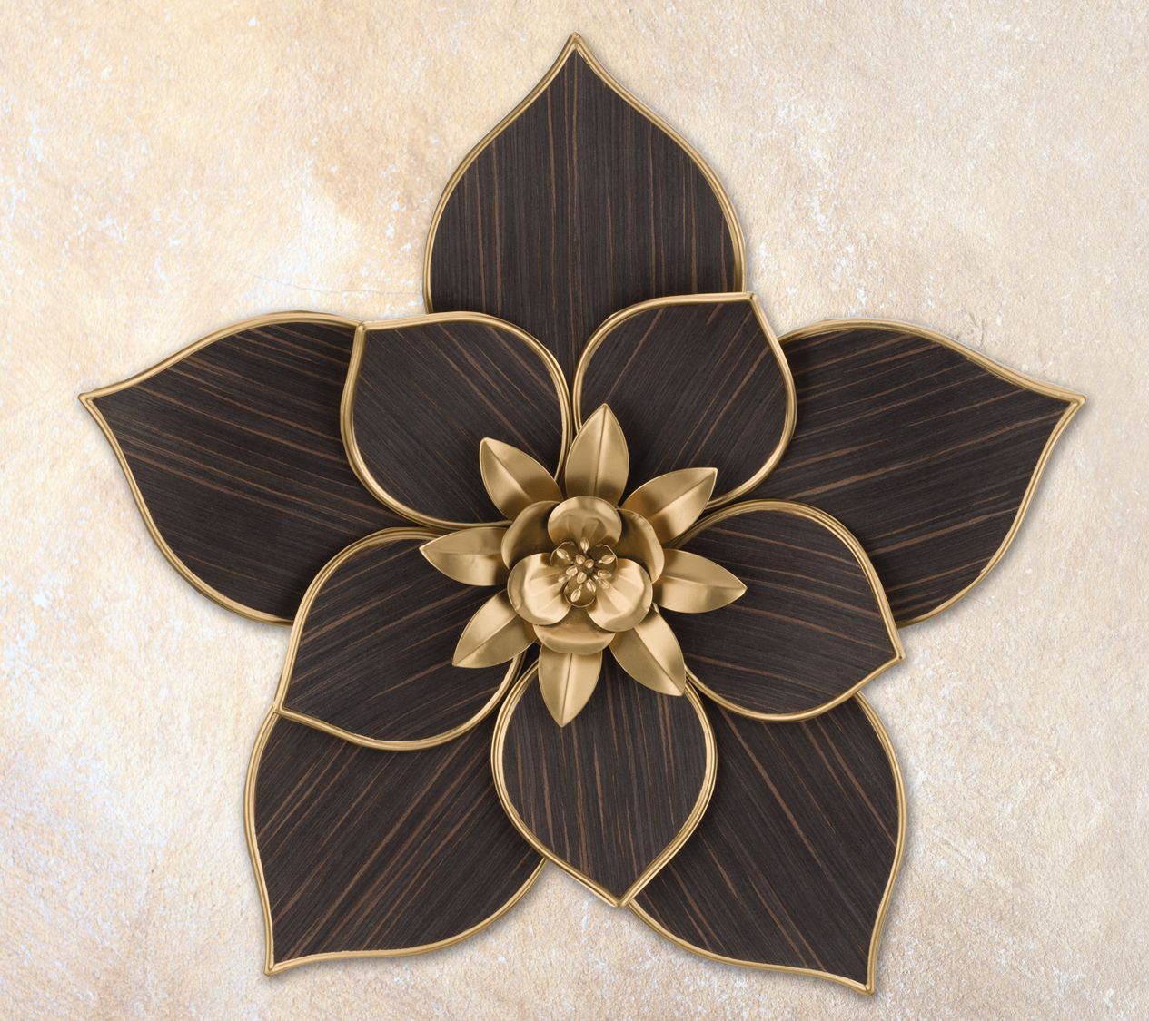 Regal Art & Gift Woodland Flower Wall Decor - Black - QVC.com