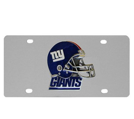 NFL New York Giants License Plate/Wall Plaque - QVC.com