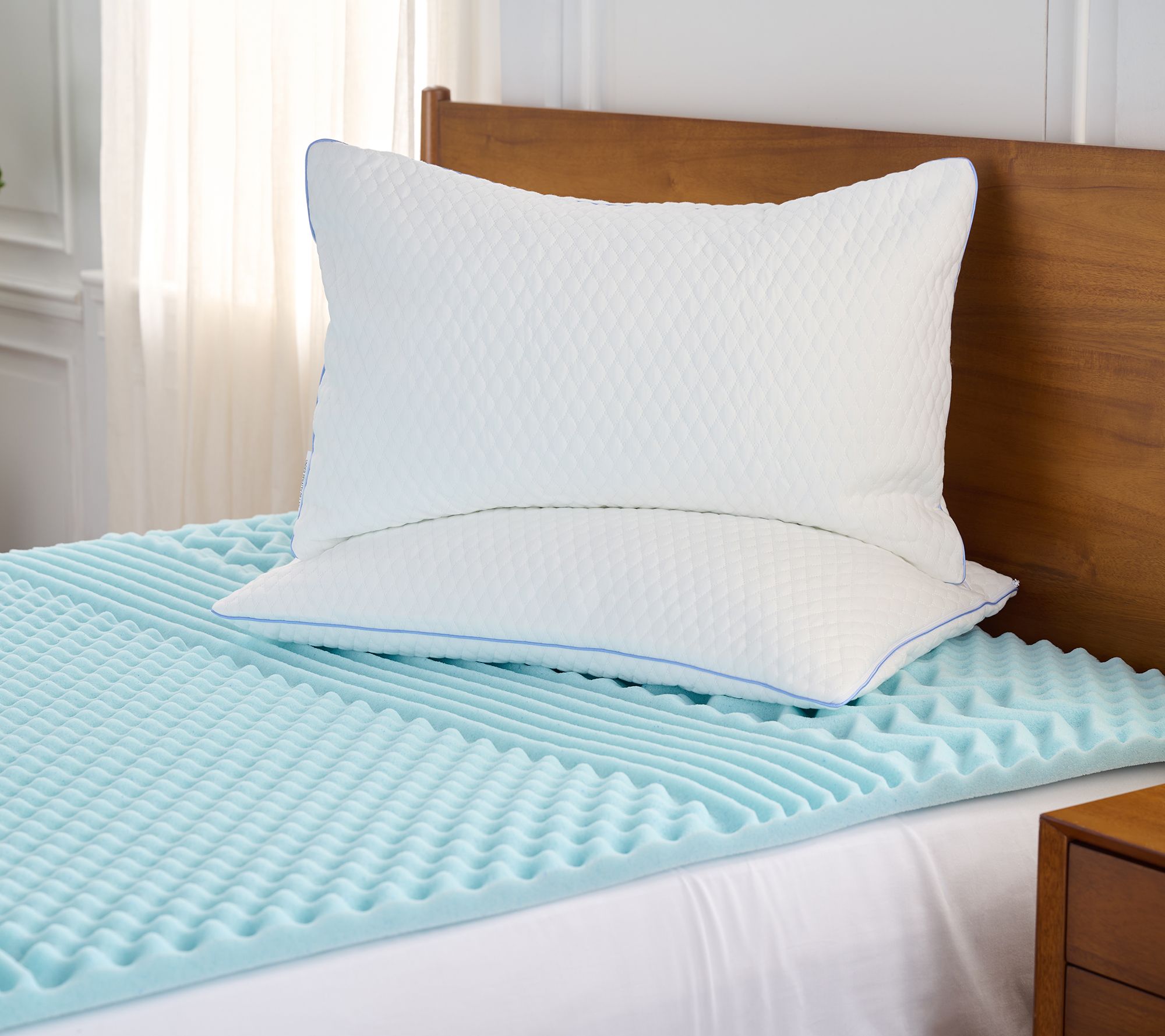 Home Reflections Comfort Bedding Bundle - Twin XL - QVC.com