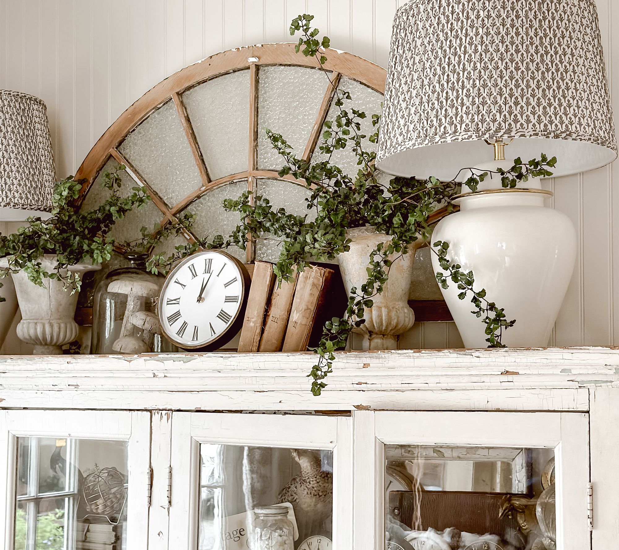 "As Is" Cozy Cottage by Liz Marie Large Brass Table Clock - QVC.com