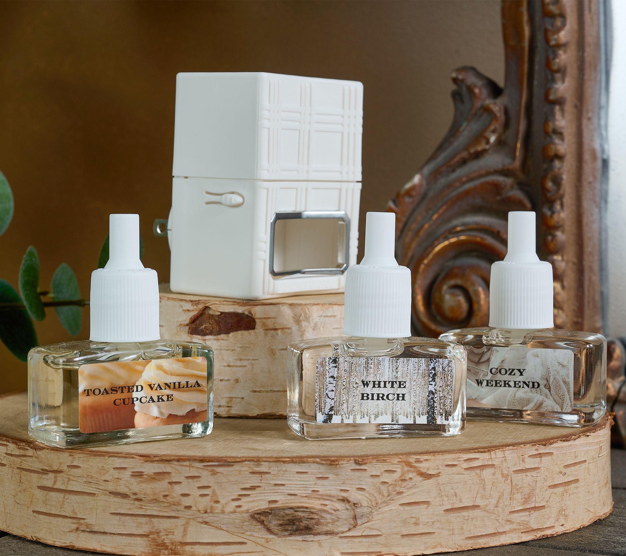 "As Is" HomeWorx by Slatkin + Co. Diffuser with Set/3 Oils Set - QVC.com