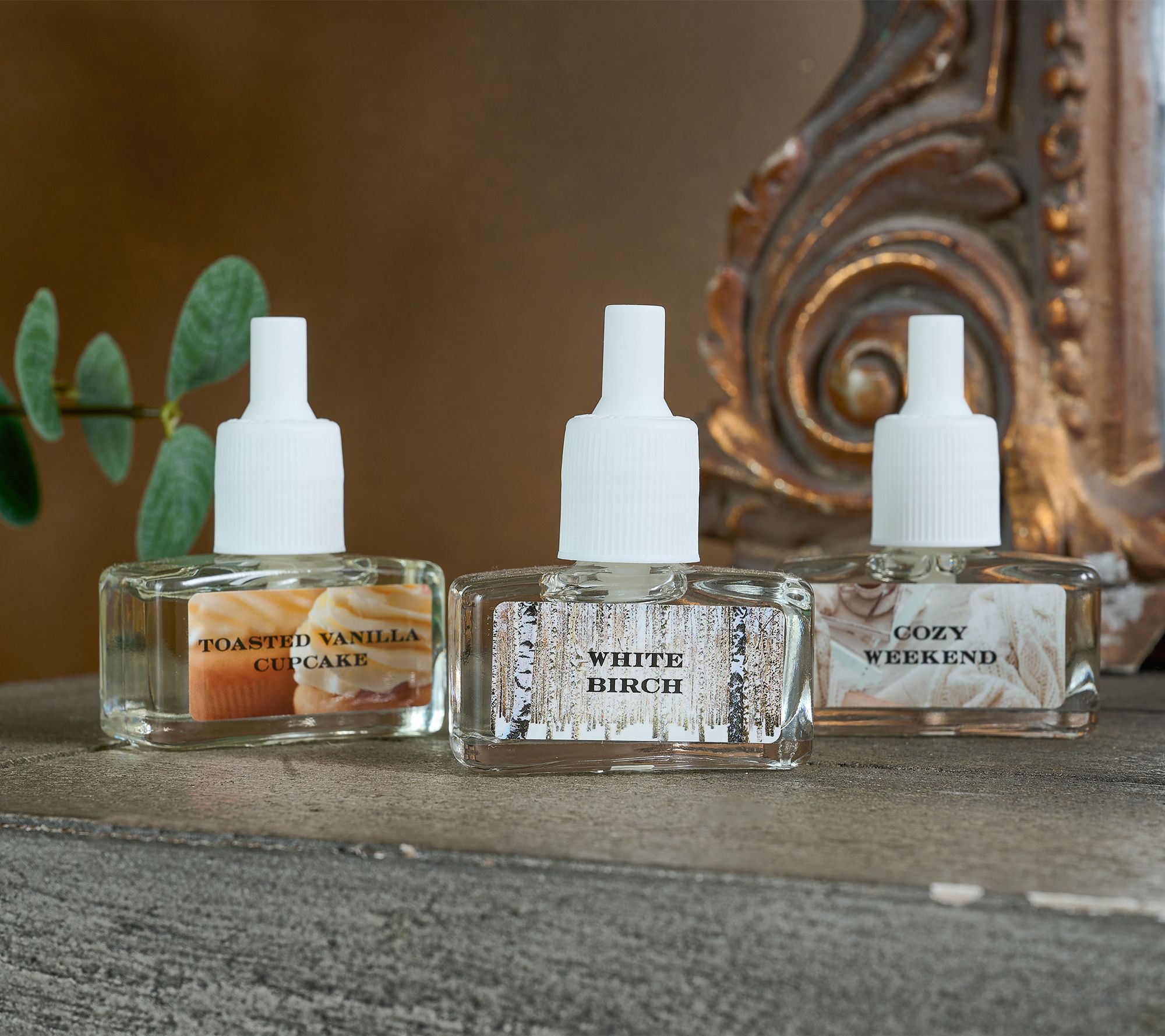 "As Is" HomeWorx by Slatkin + Co. Diffuser with Set/3 Oils Set - QVC.com