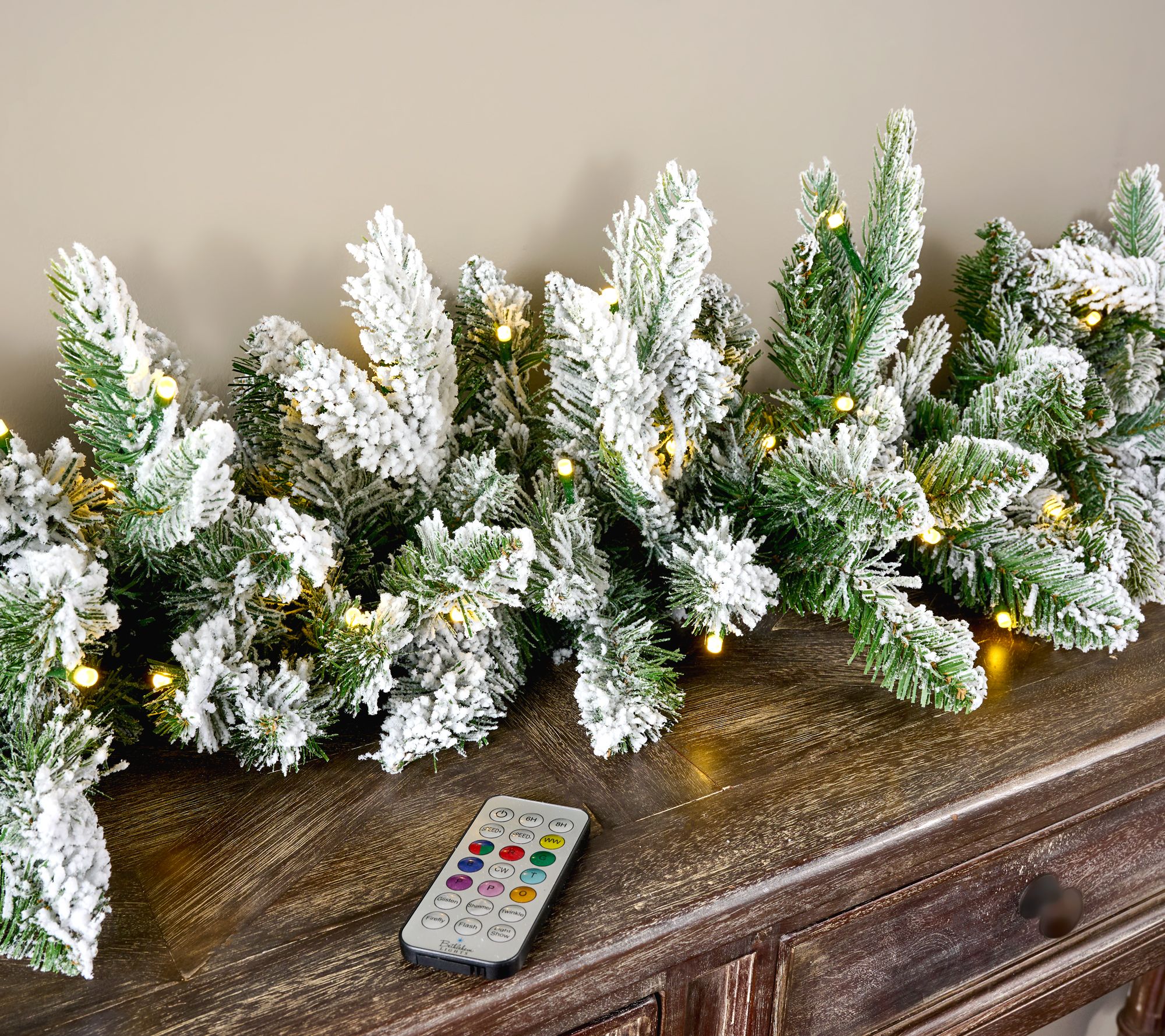 "As Is" Bethlehem Lights 6' Color Prism Garland - QVC.com