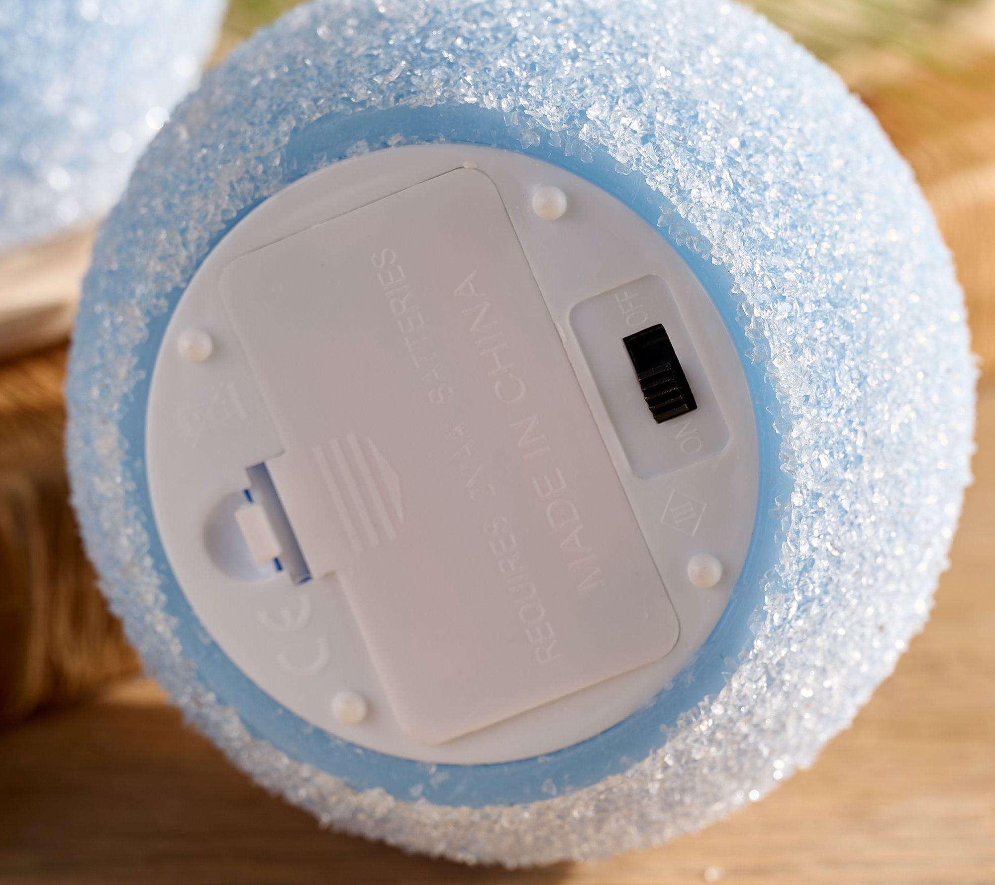 Home Reflections S/2 Flameless Crystal Sphere Candles - QVC.com