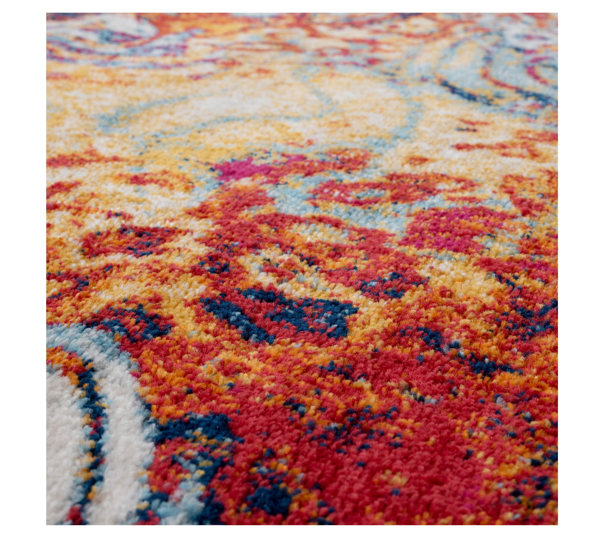 Ox Bay Abstract Performance Polypropylene Indoor Rug 5'3"x7'2" - QVC.com