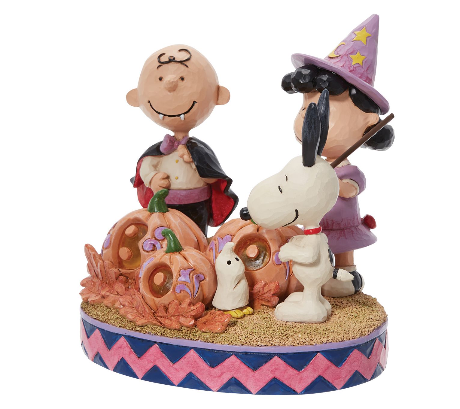 Peanuts by Jim Shore Peanuts Gang Halloween Figurine - QVC.com