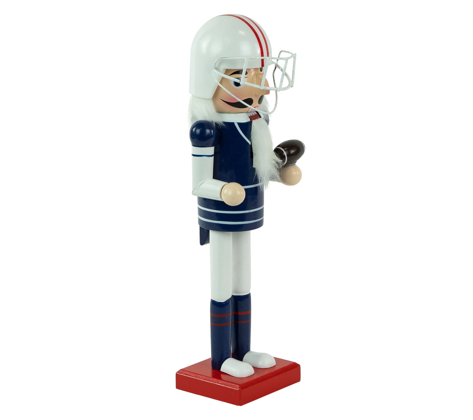 Northlight 14" Wooden Christmas Nutcracker Football Player - QVC.com