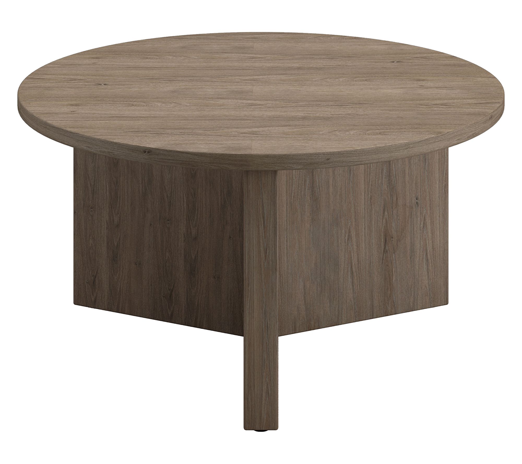 Hudson&Canal Anders 32" Wide Round Coffee Table - QVC.com