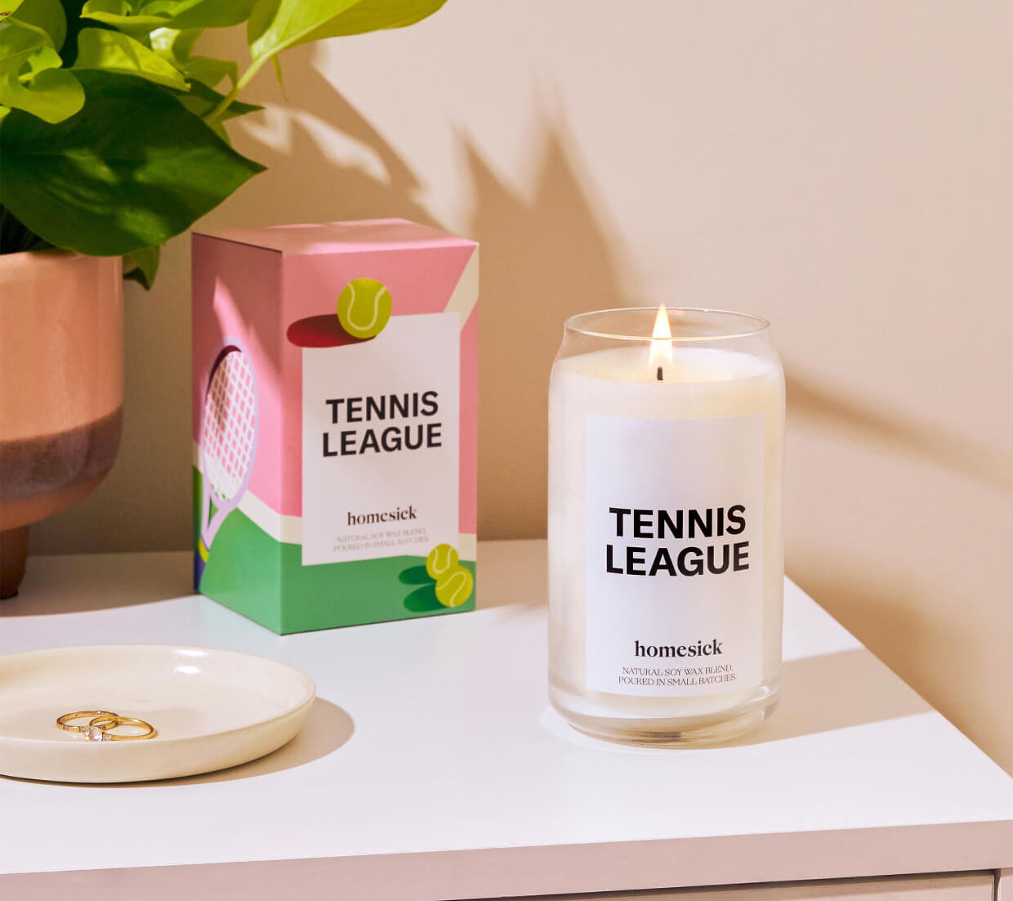 Homesick Tennis League Candle - QVC.com
