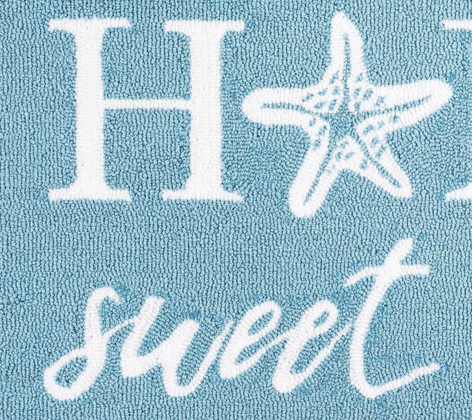 22" x 34" Home Sweet Home Rug by Valerie - QVC.com