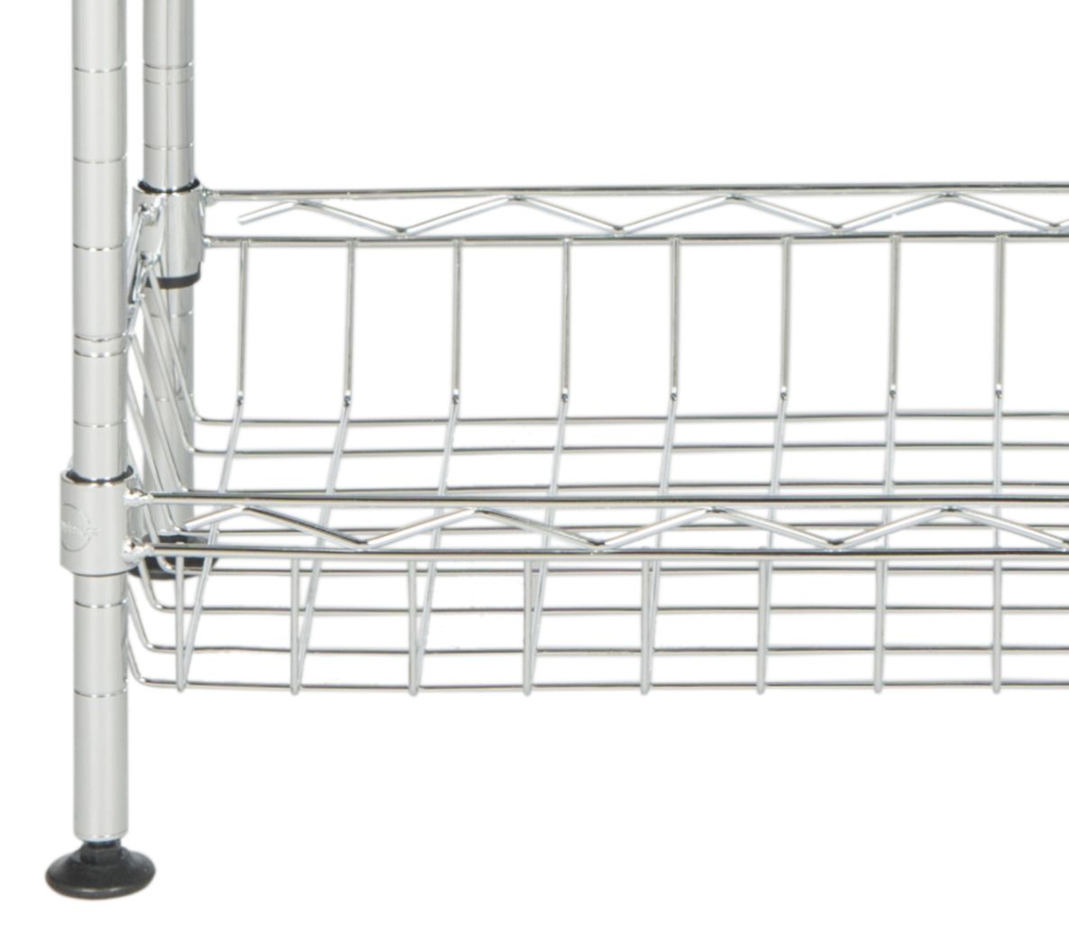 Safavieh Gaston 4-Tier Steel Wire Adjustable Mini Storage Rack - QVC.com