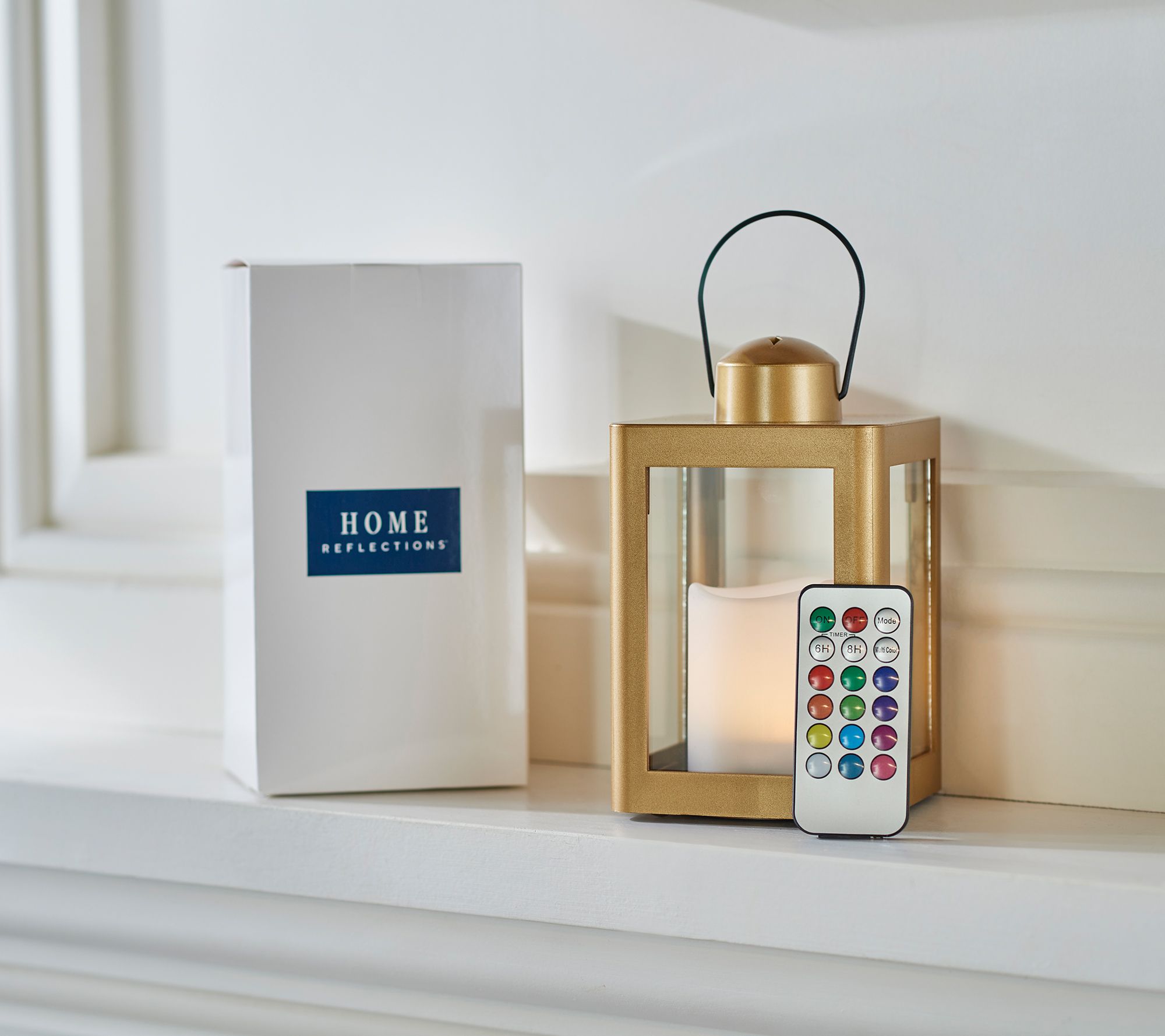 "As Is" Home Reflections S/3 Mini Lanterns with Remote & Gift Boxes ...