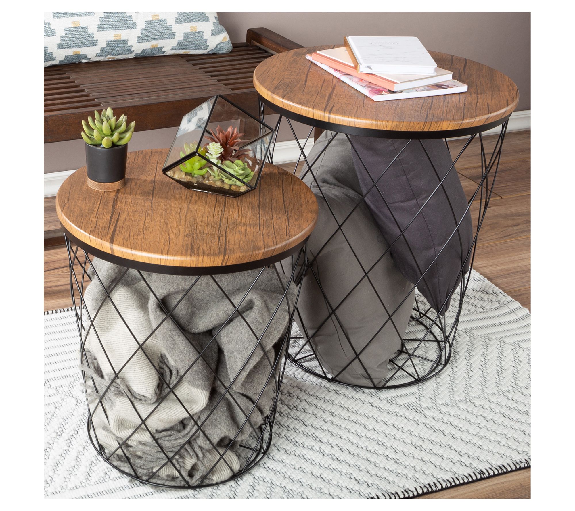 Qvc end tables store
