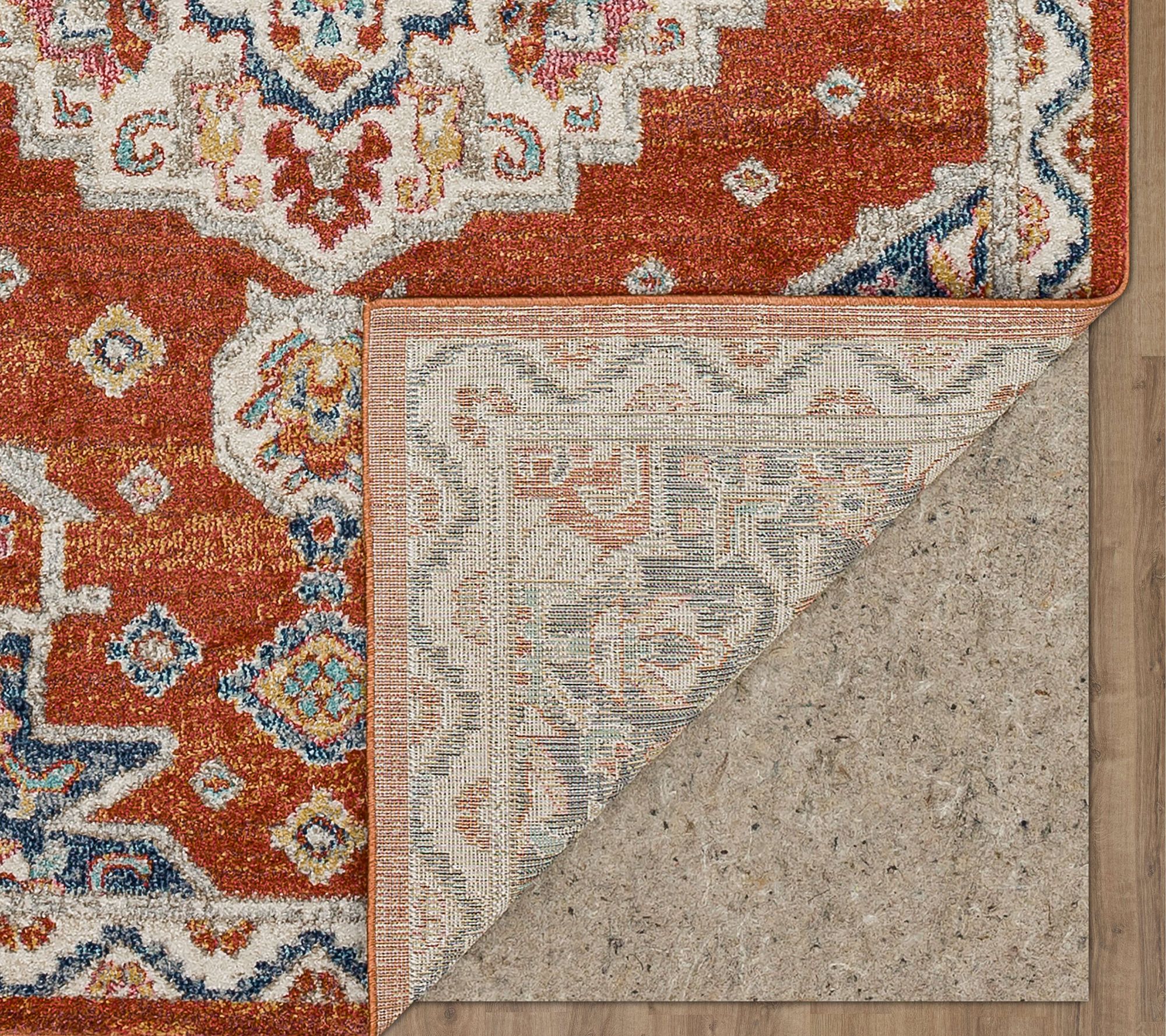 Mohawk Home Laughton Red 7' 10" X 10' Area Rug - QVC.com