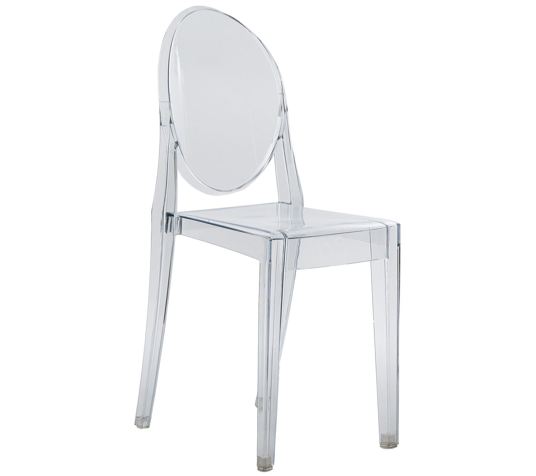 Techni Home Stackable Acrylic Ghost Event Chair- Set of 4 - QVC.com