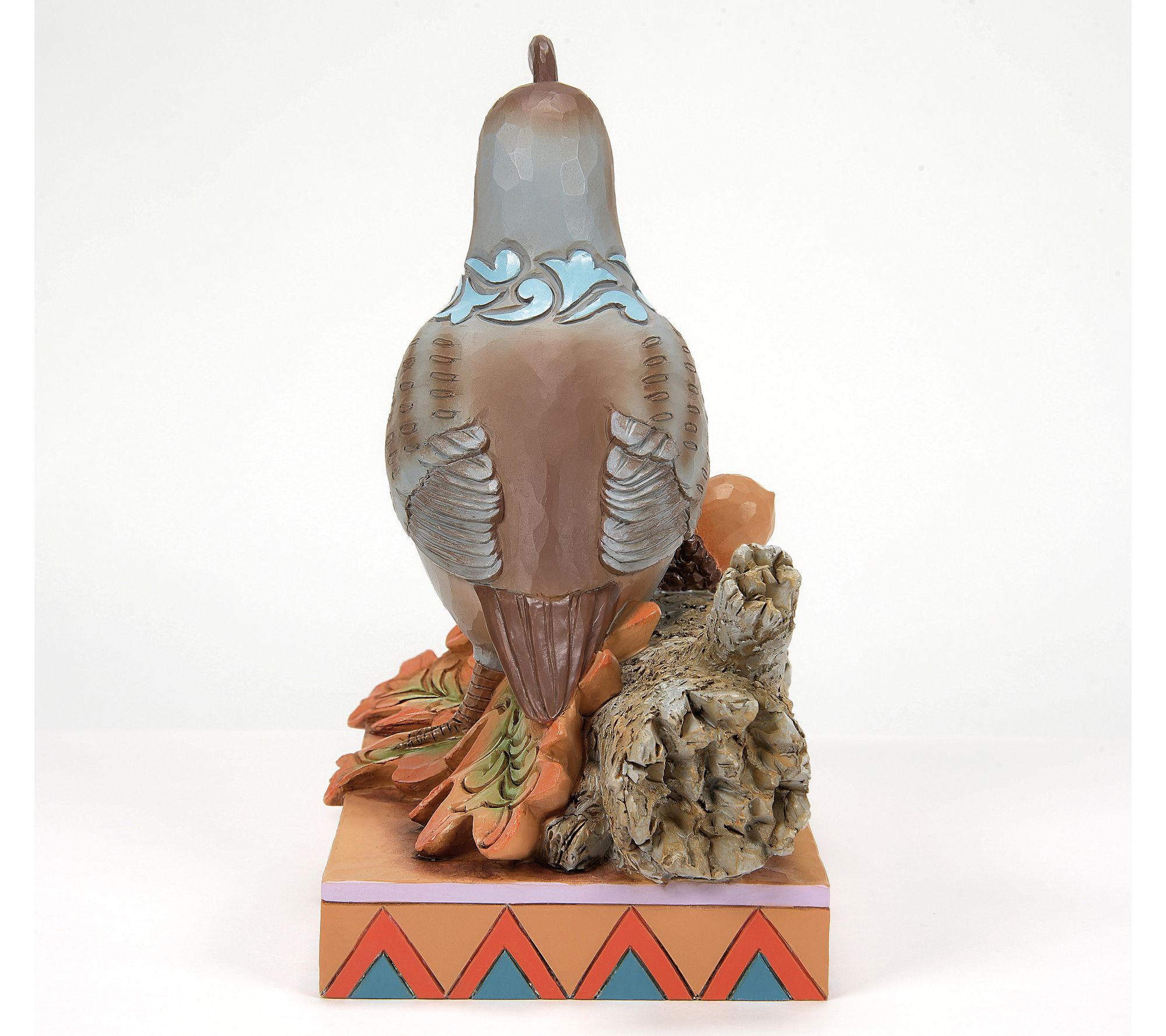 Jim Shore Heartwood Creek Quail Sitting On Leaves Figurine - QVC.com
