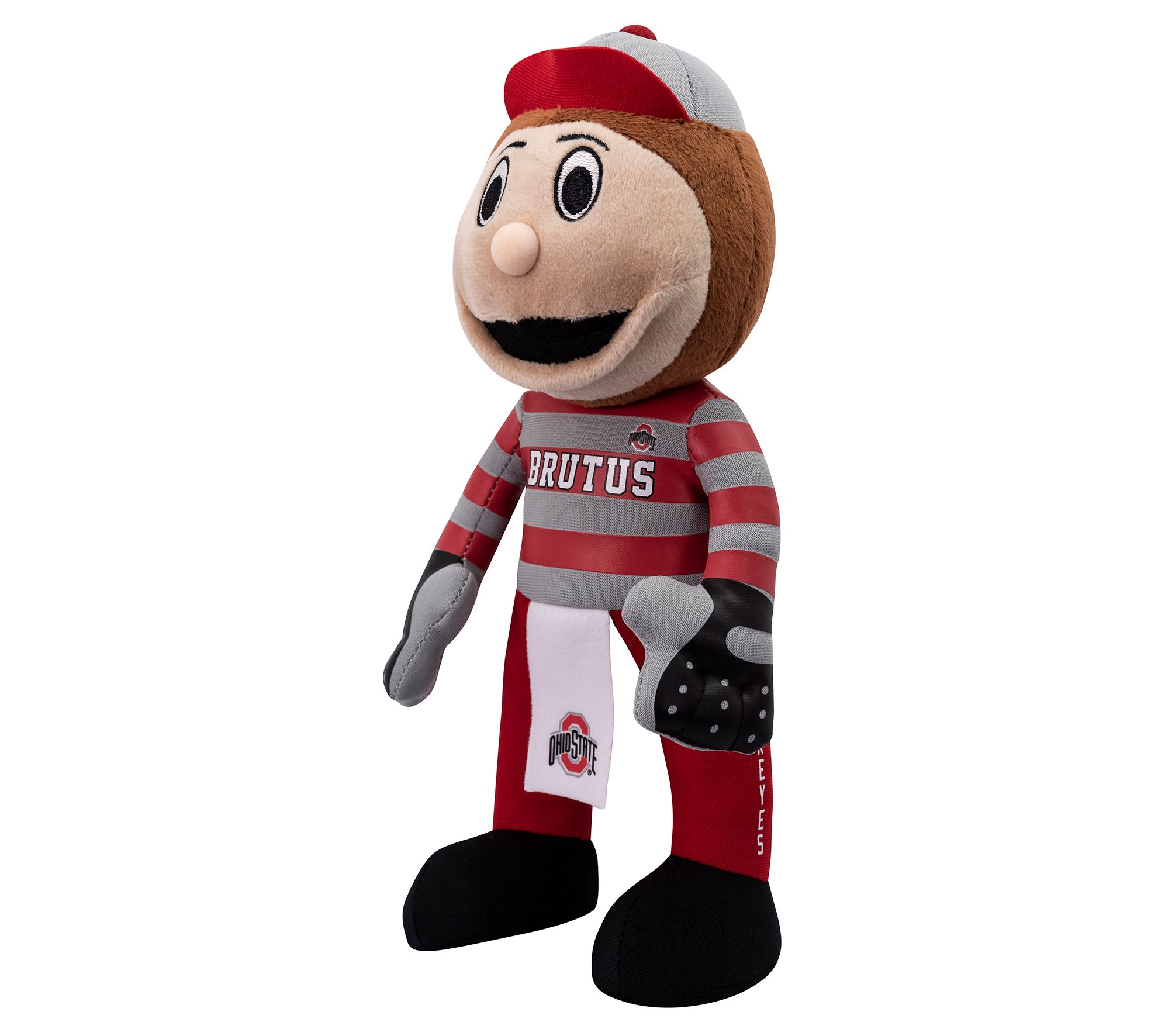 Ohio State Buckeyes Brutus Buckeye Mascot Plush Figure - QVC.com