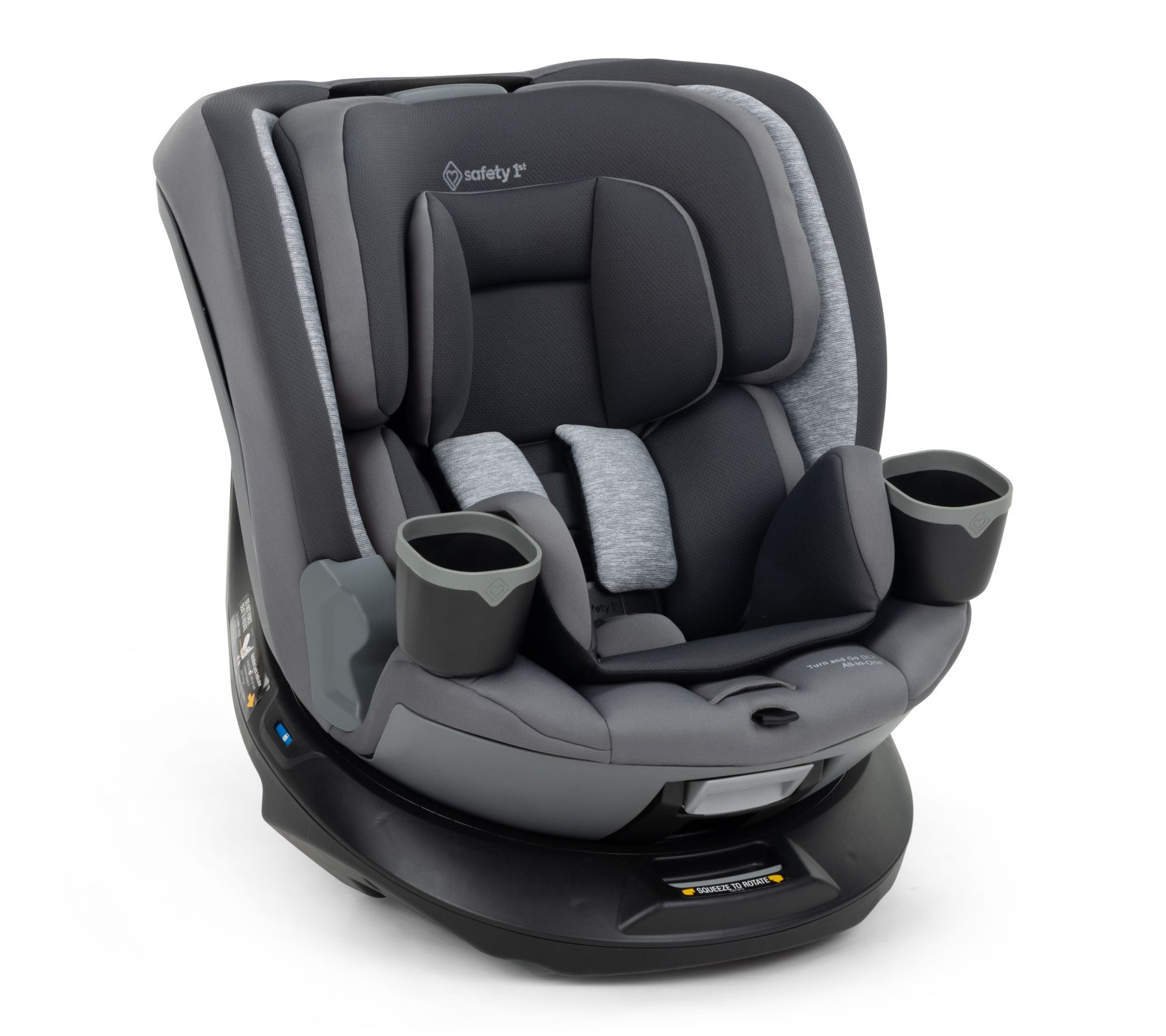 Safety 1st Turn and Go 360 DLX Rotating All-in-One Stonington - QVC.com