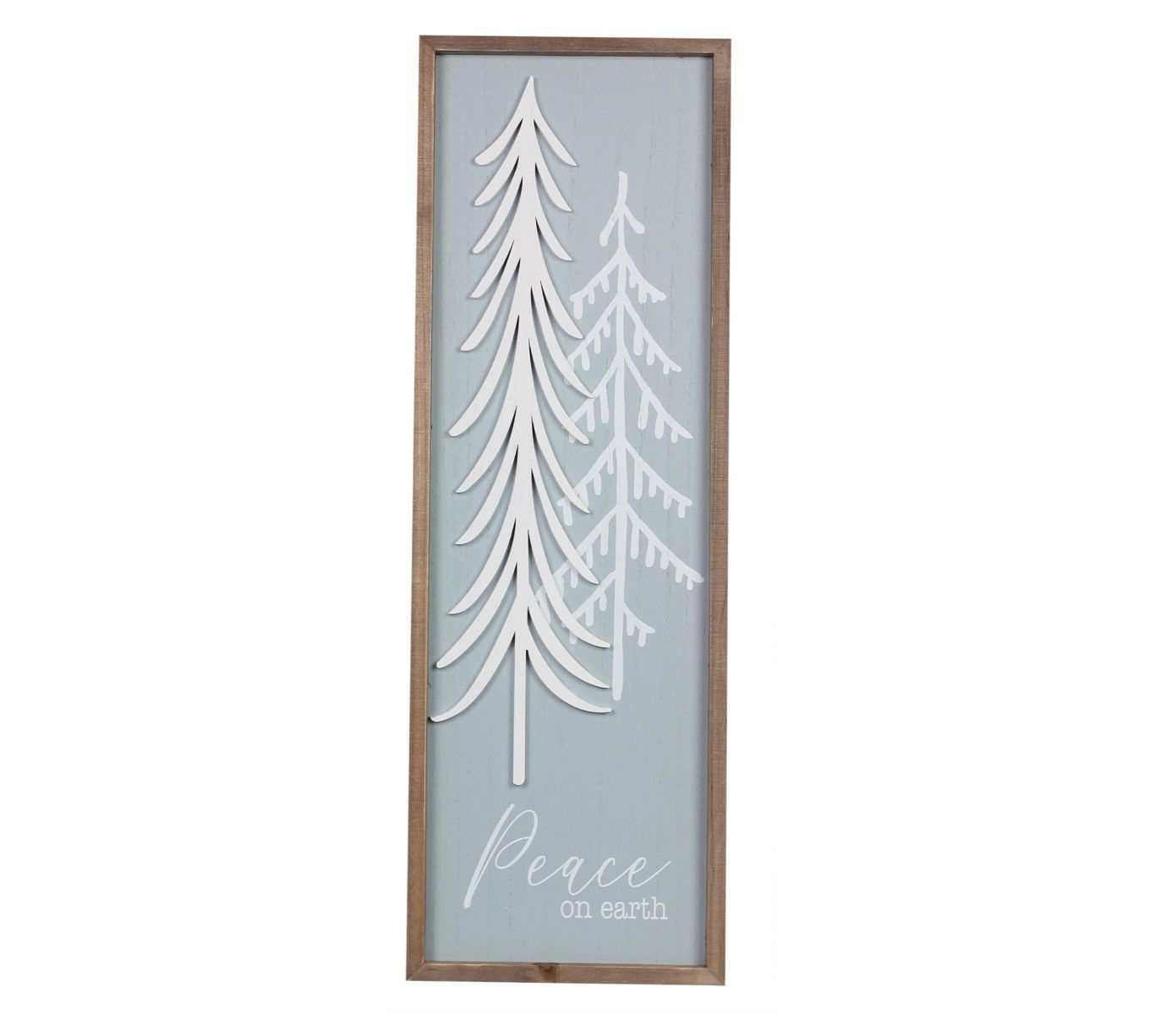 Young's Wood Tree Wall Sign, Set of 2 - QVC.com