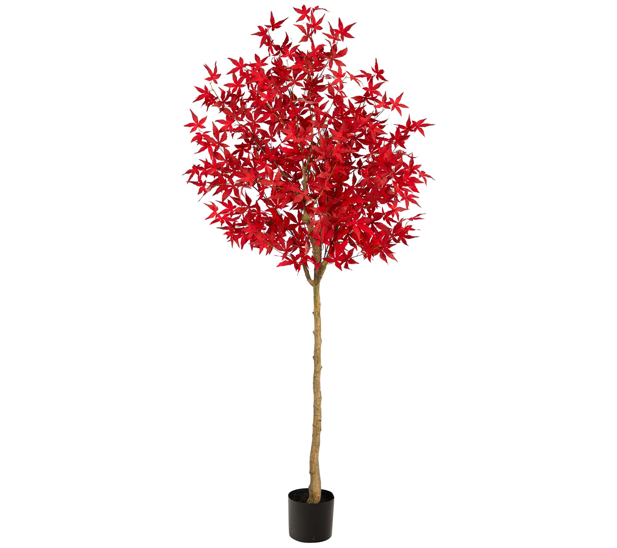 Nearly Natural 6' Autumn Maple Artificial Fall Tree - QVC.com